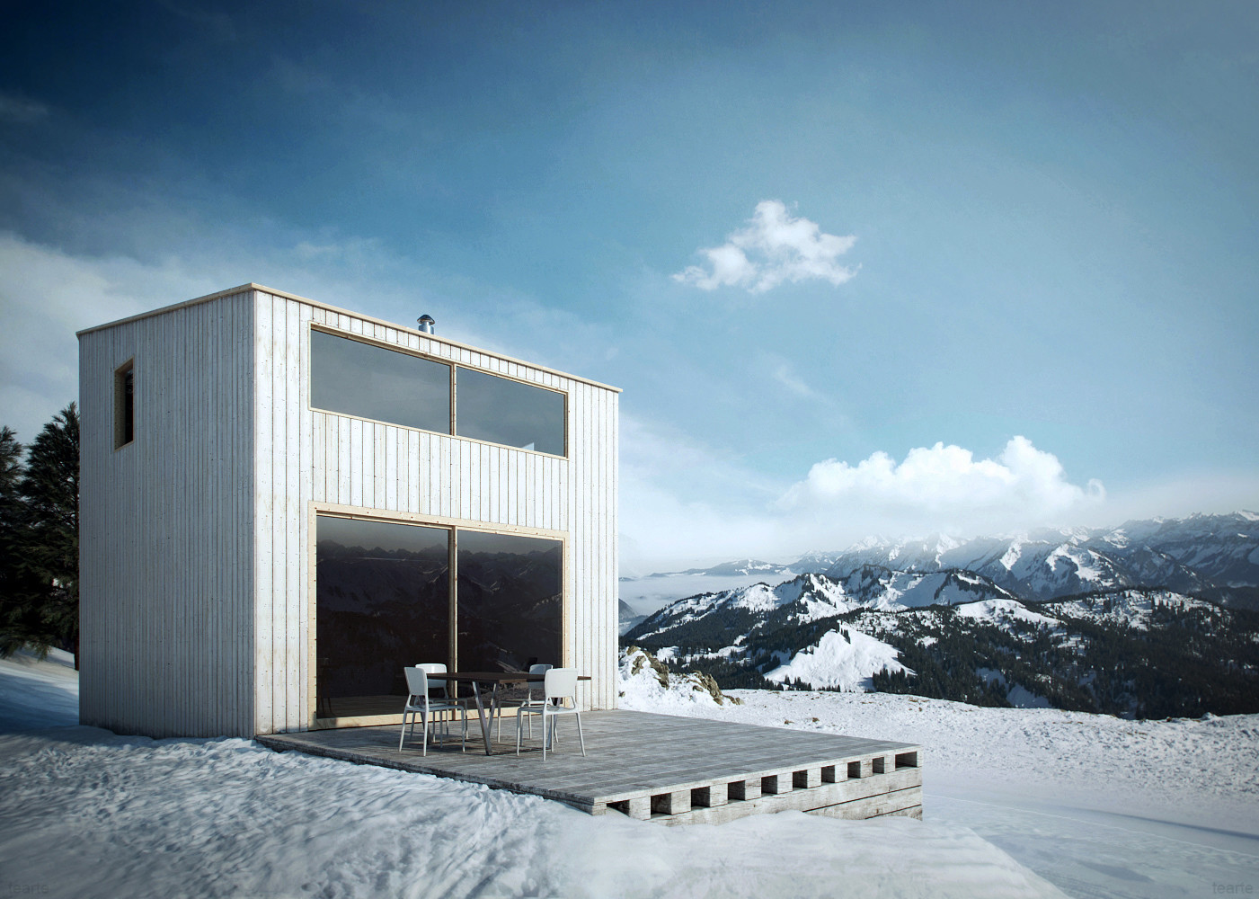 ArtStation - Winter House