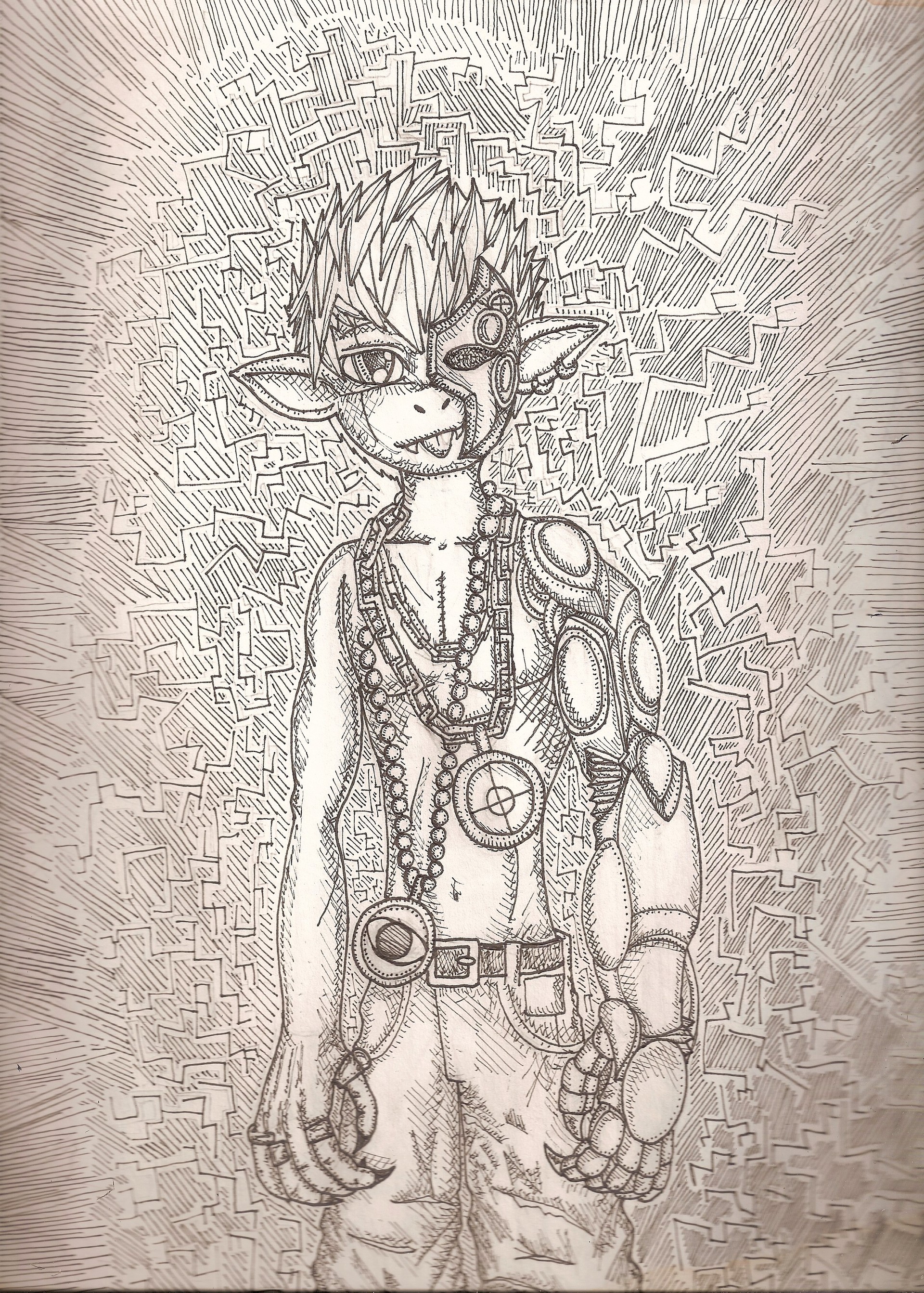 ArtStation - Electric Demon