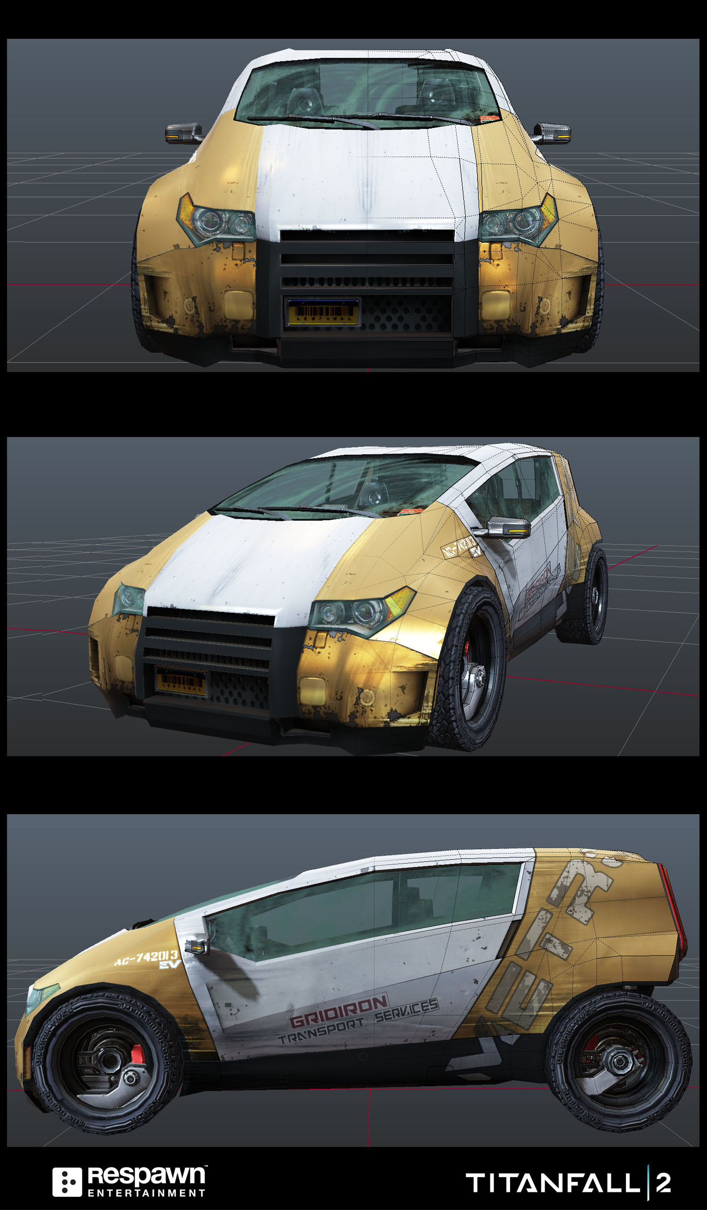 Lewis Walden - TITANFALL 2 Pedestrian cars