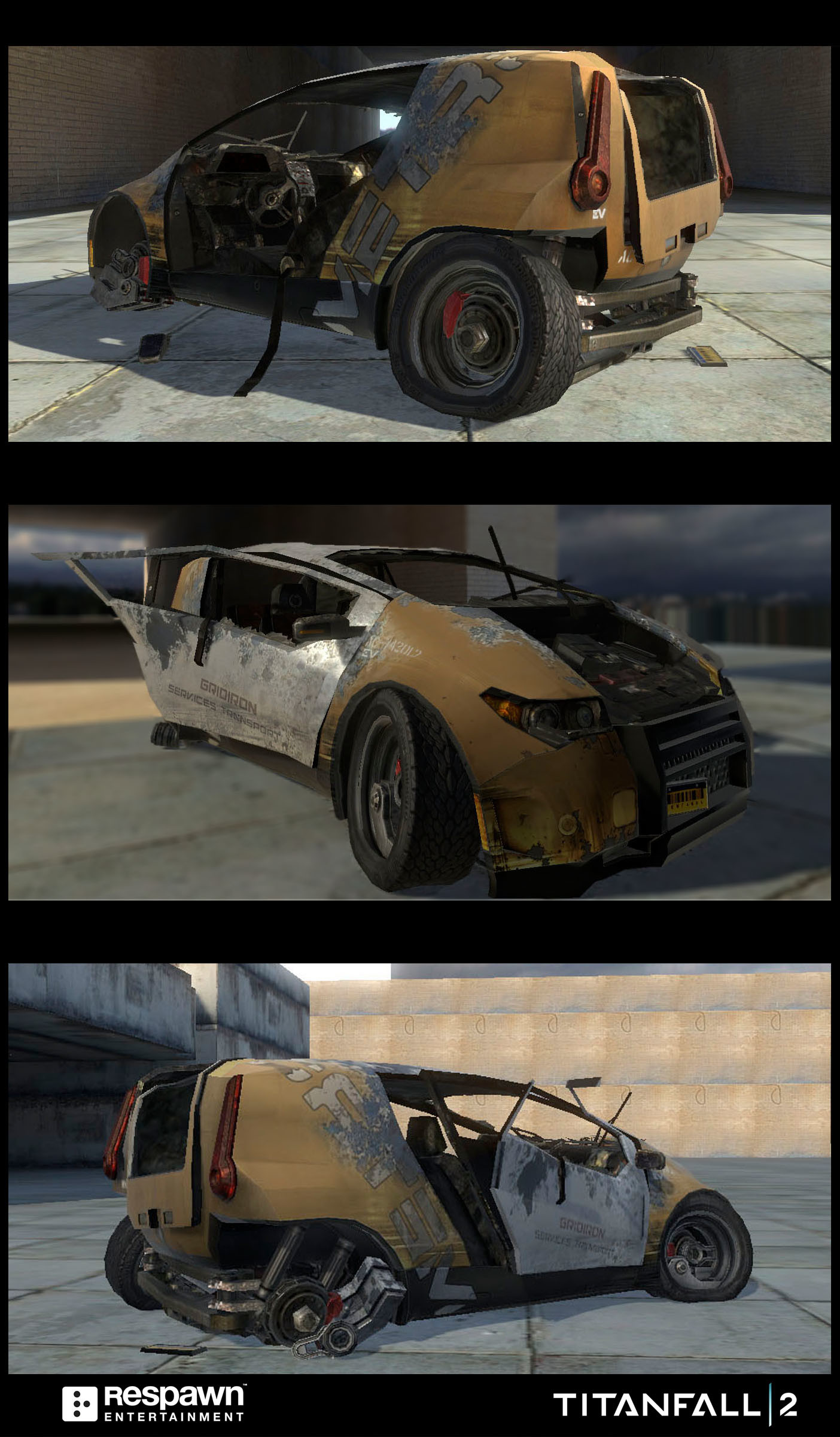 Lewis Walden - TITANFALL 2 Pedestrian cars