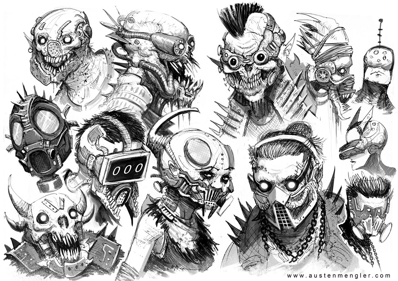 Austen Mengler - EXECUTION - HEADS