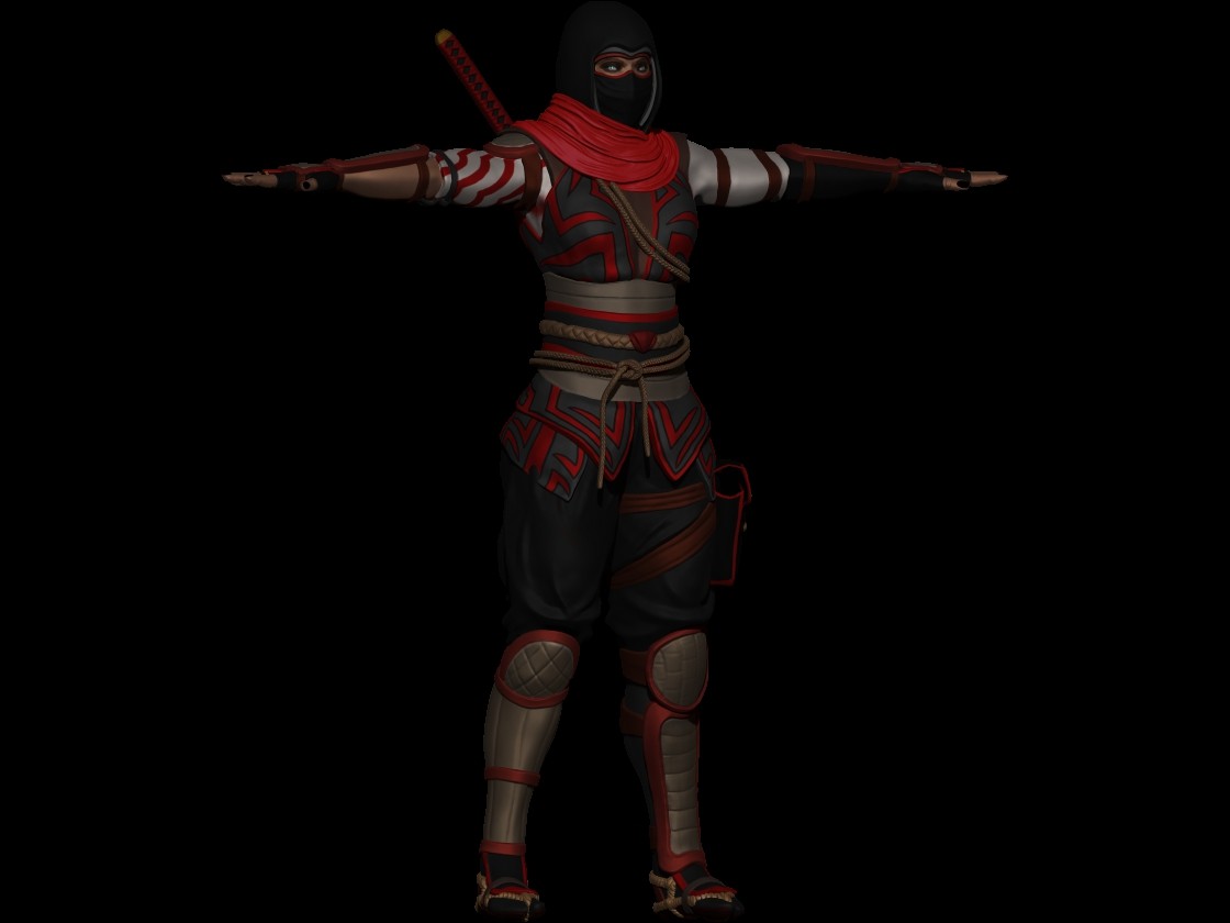 ArtStation - Traditional Ninja