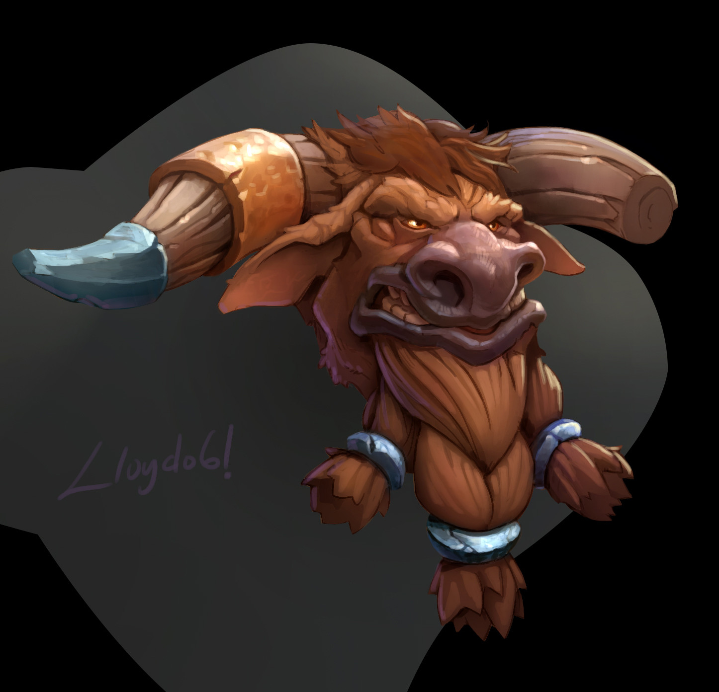 ArtStation - Tauren Bust