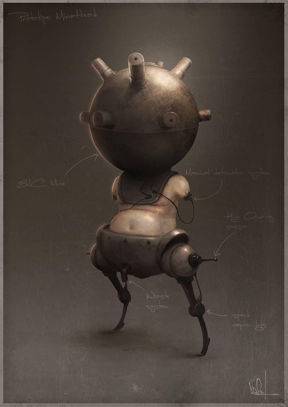 ArtStation - The Mine-Head