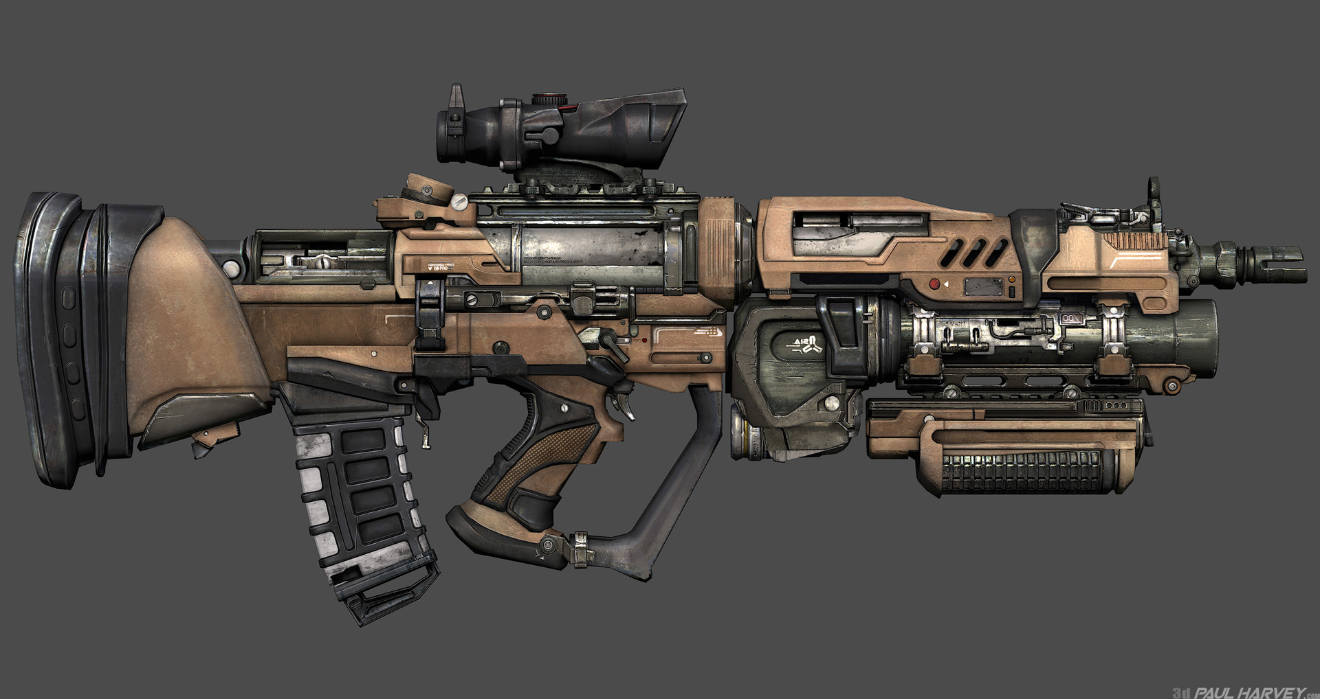 ArtStation - Gun 01