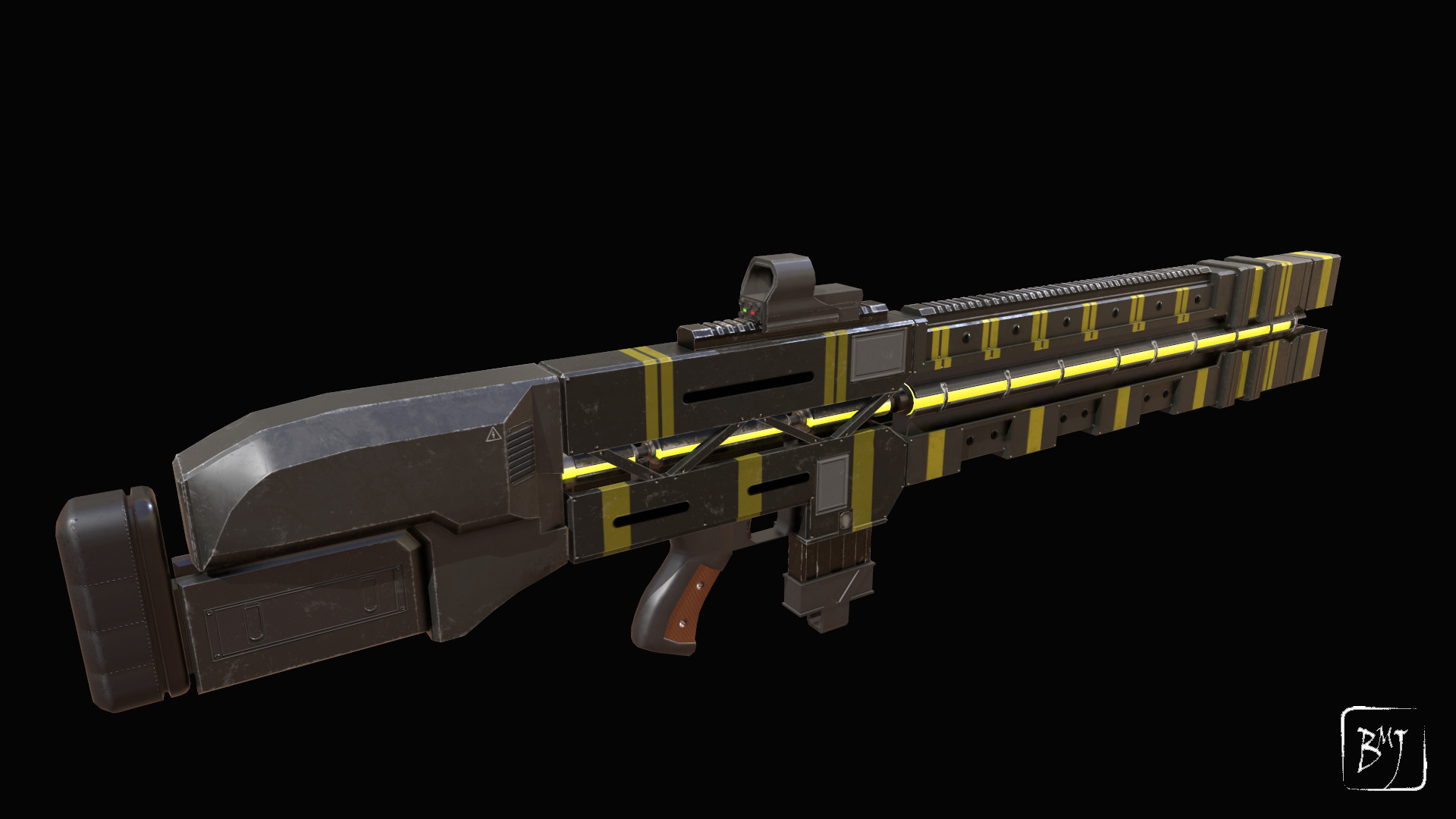 ArtStation - B62 Thunder Railgun