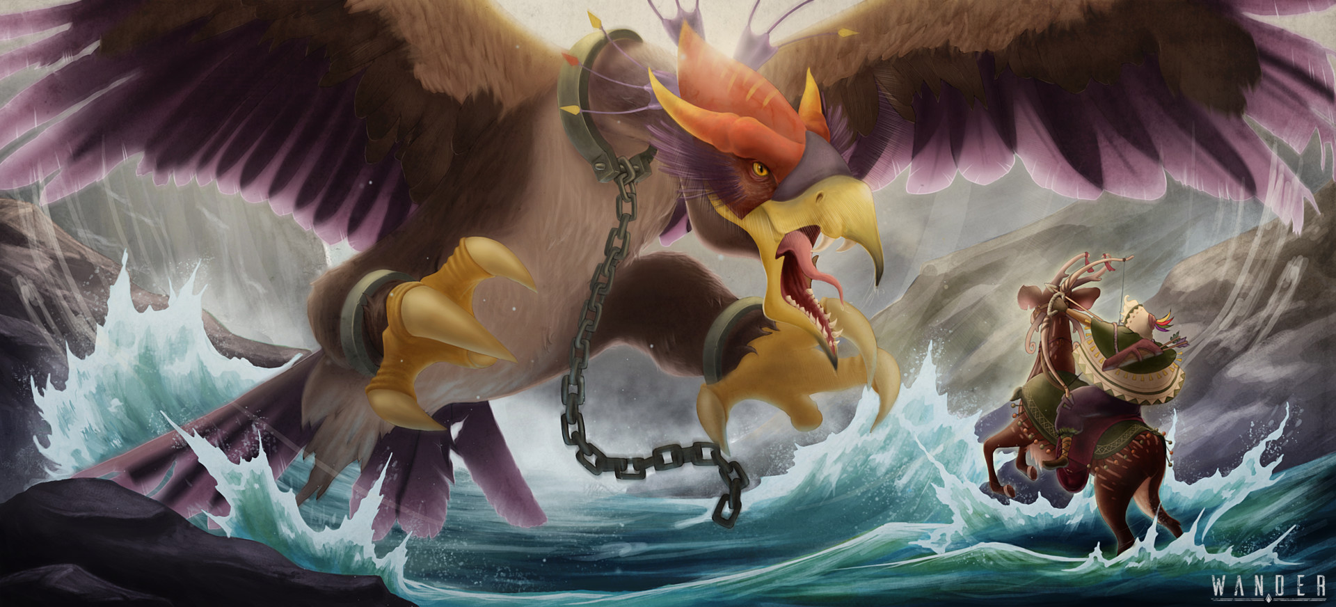 ArtStation - Attack - WANDER