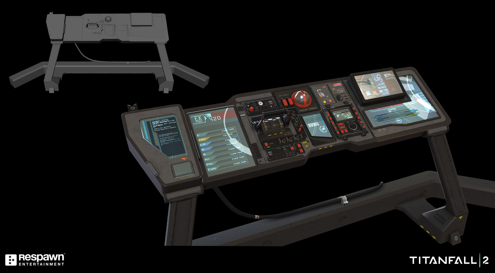 Kristen C. (Wong) Altamirano - Titanfall 2 - Ship to Ship Console