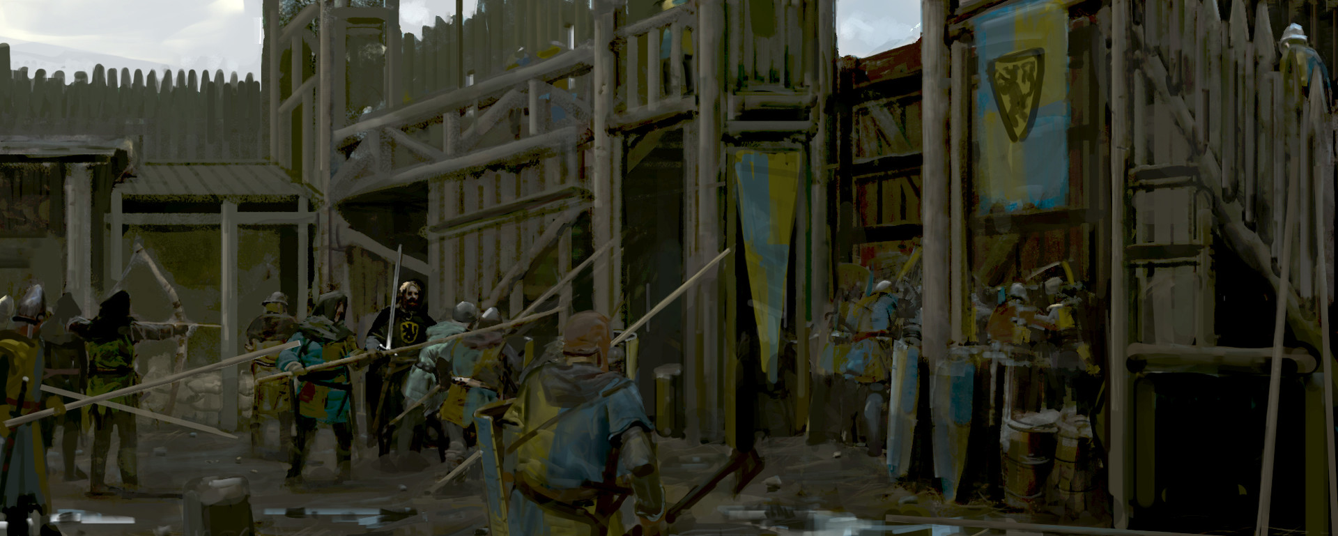 ArtStation - defend a fort