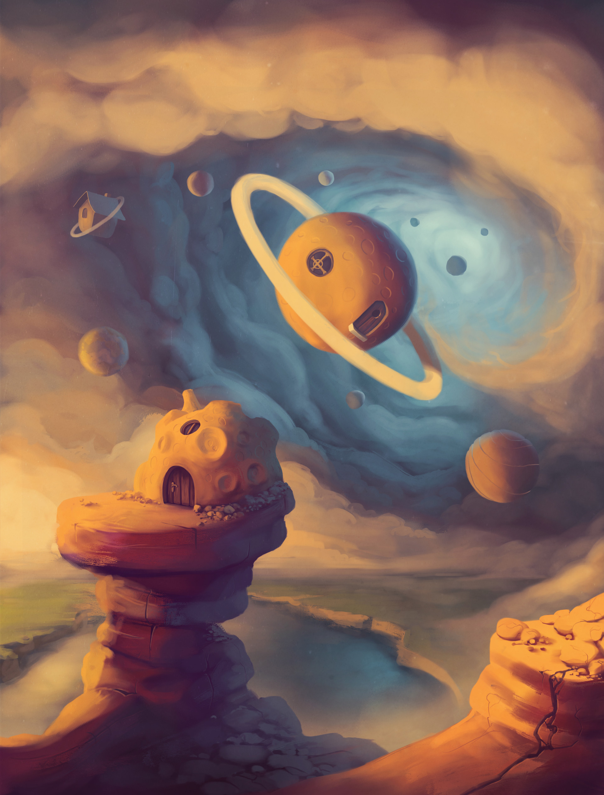 ArtStation - Moony Homes