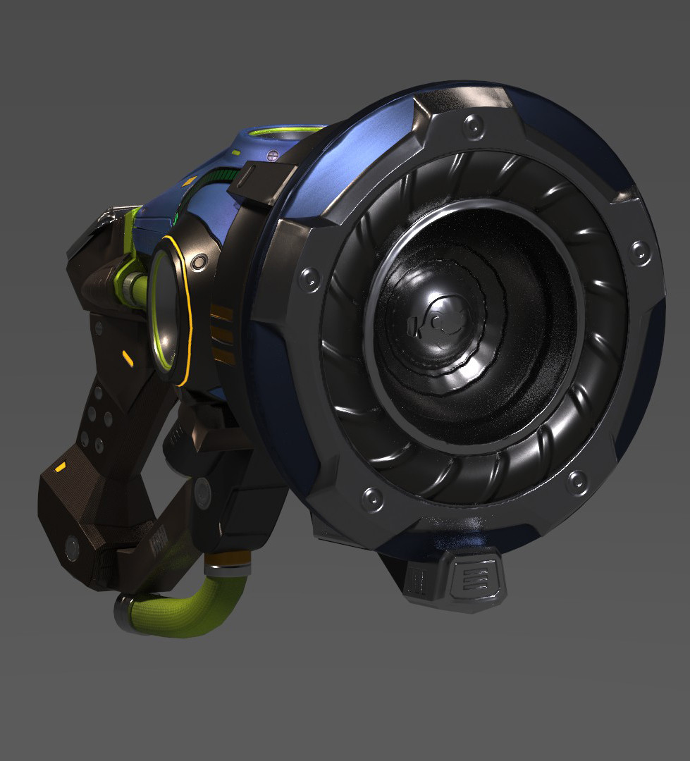 ArtStation - Lucio Sonic Amplifier 3D Fanart