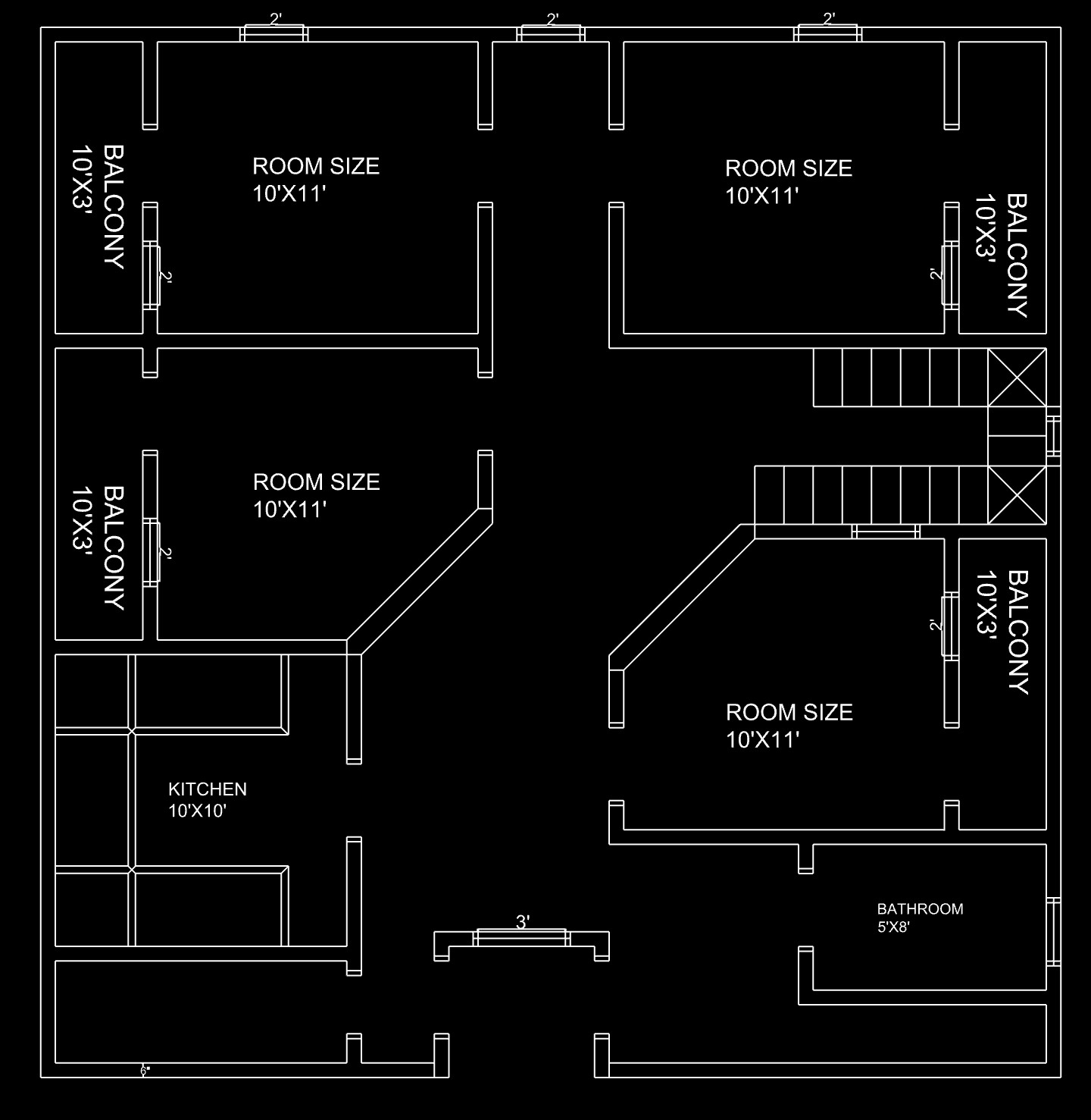 ArtStation - 2D Architecture Plane