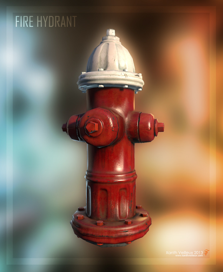 ArtStation - Fire Hydrant
