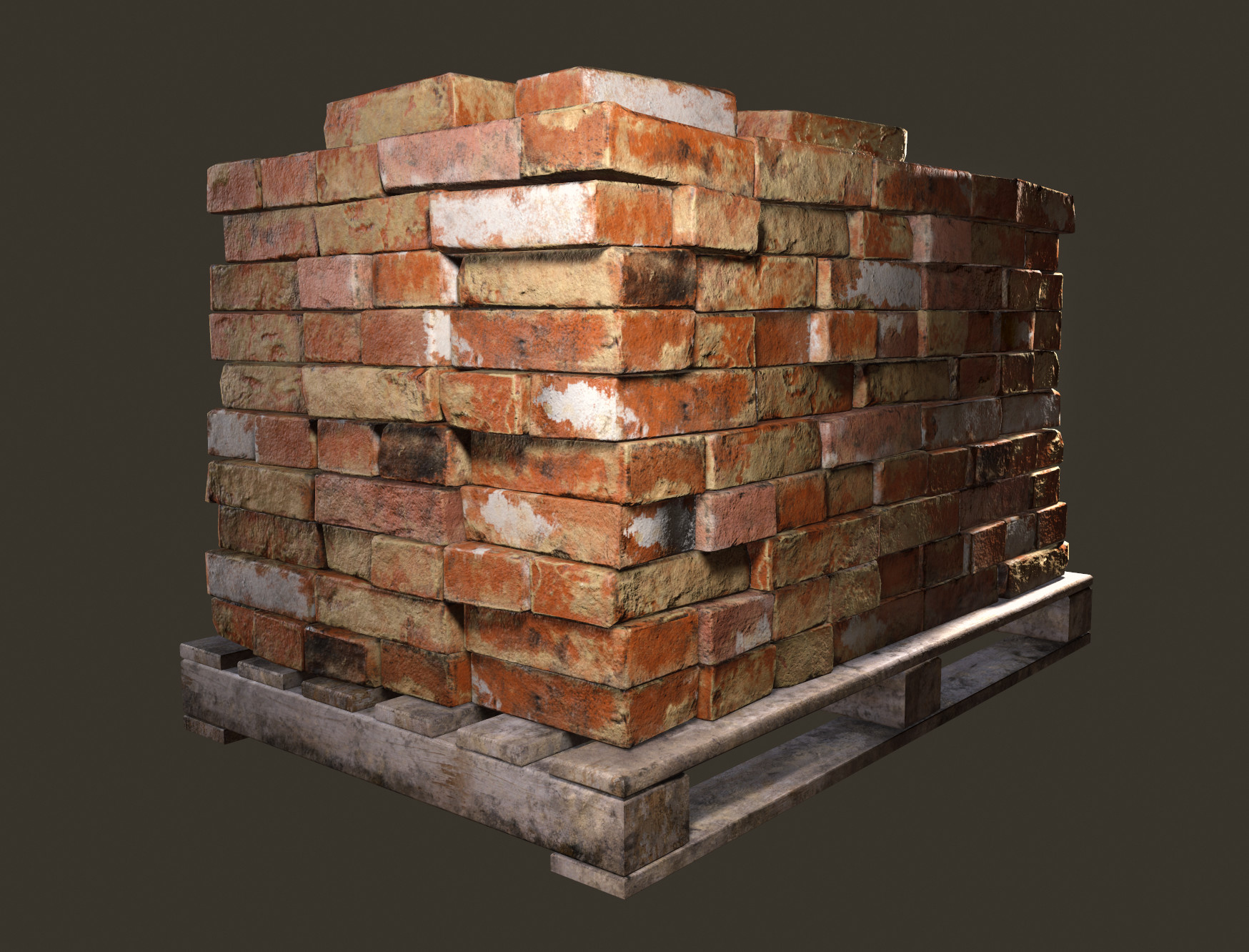 ArtStation - Bricks stack