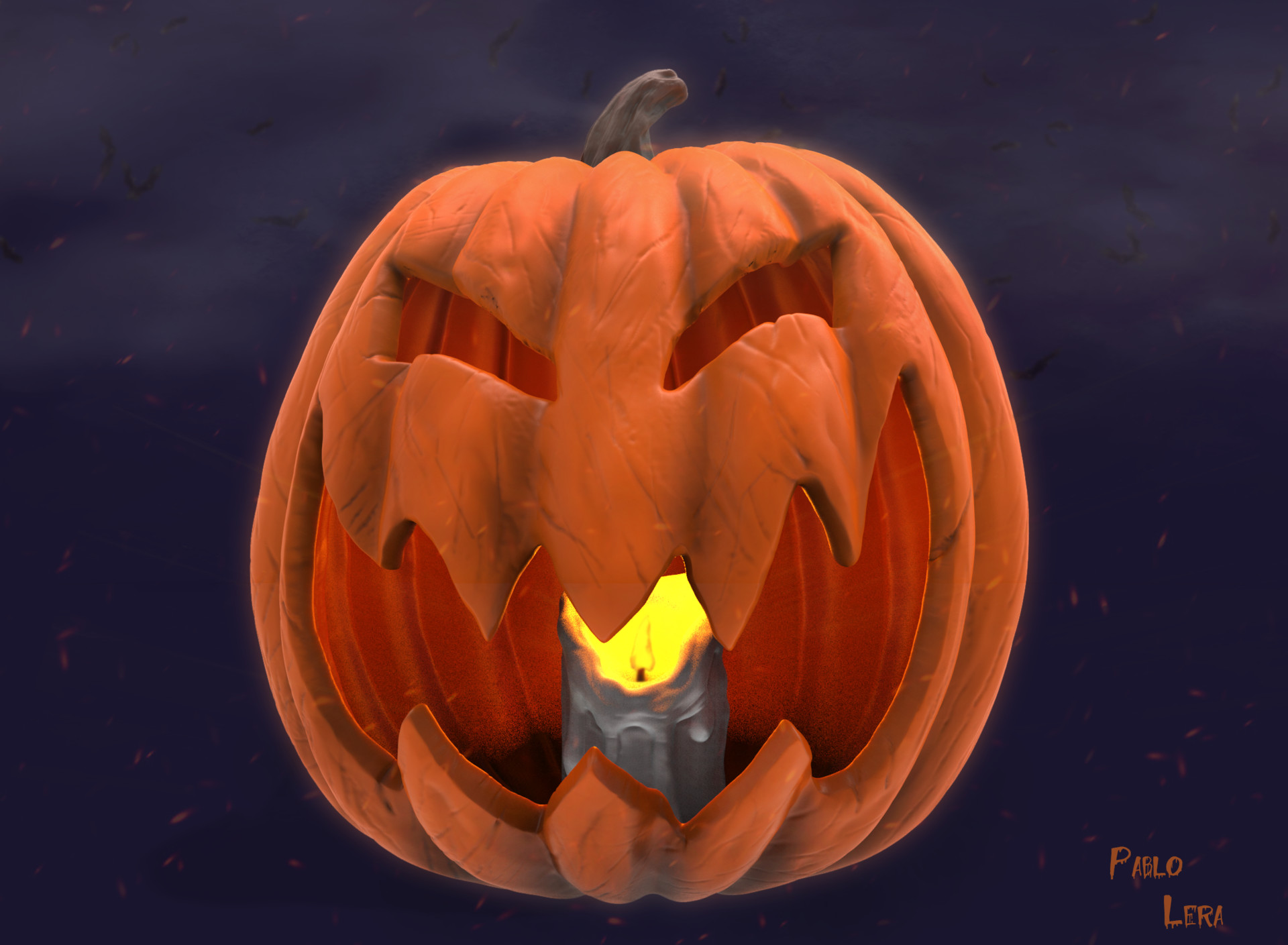 ArtStation - Halloween Pumpkin