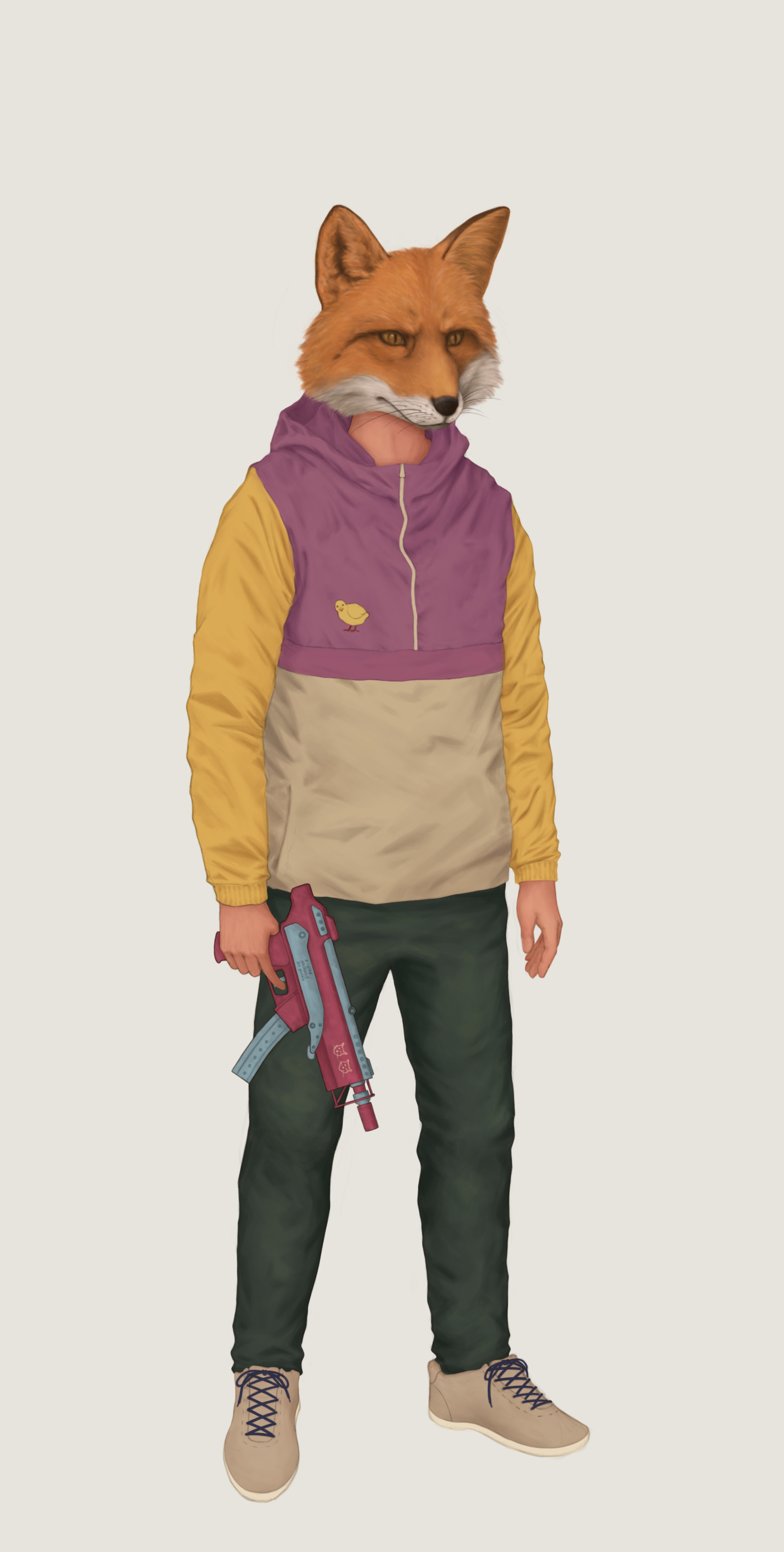 ArtStation - Fox gang member