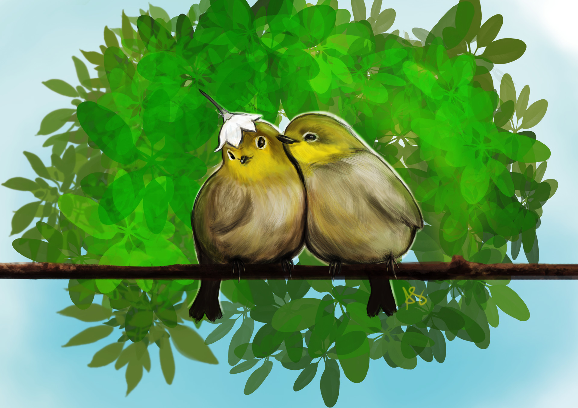 ArtStation - Cheer up, friend!