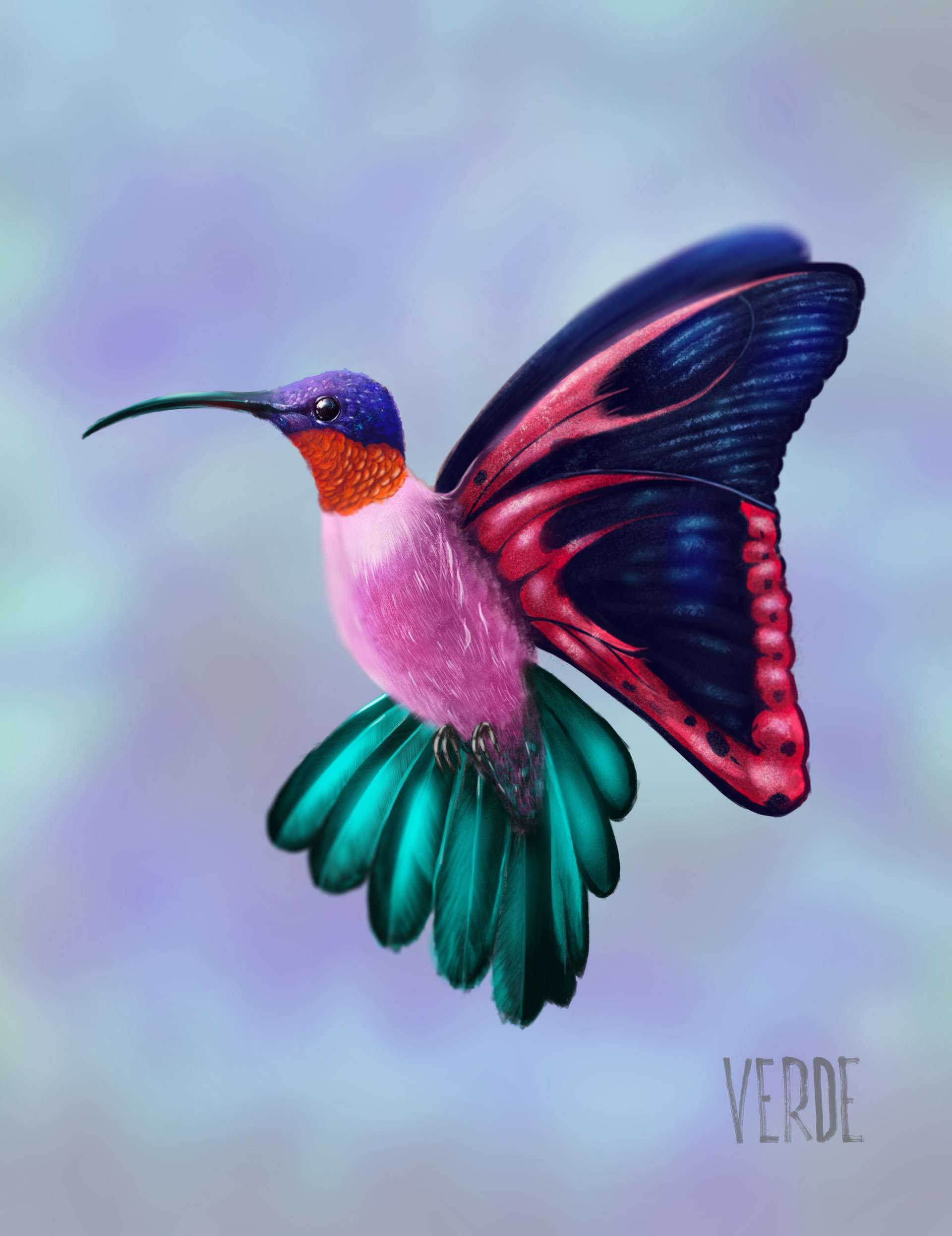 ArtStation - Huitzilin-Papalotl