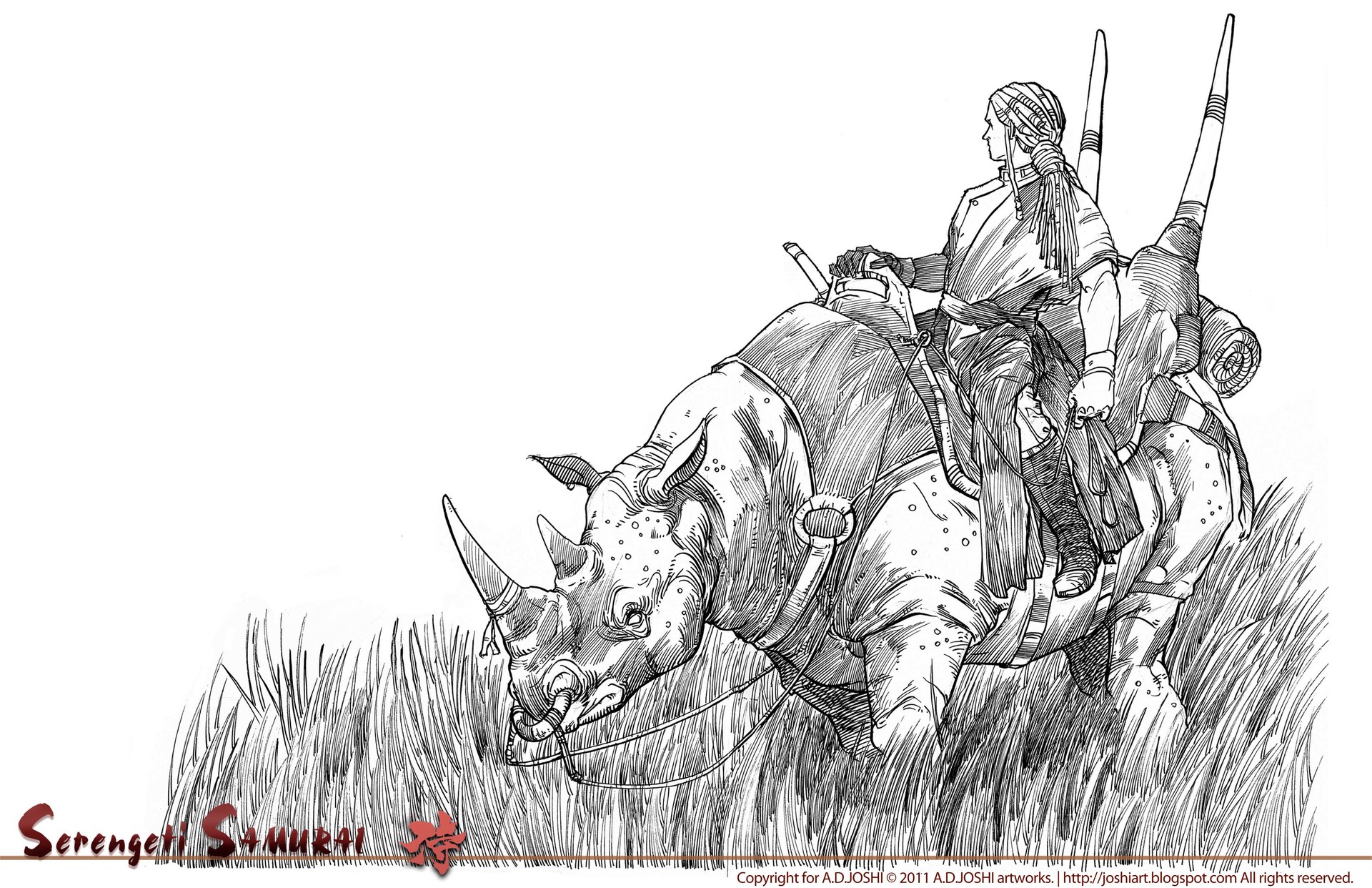 ArtStation - Serengeti Samurai