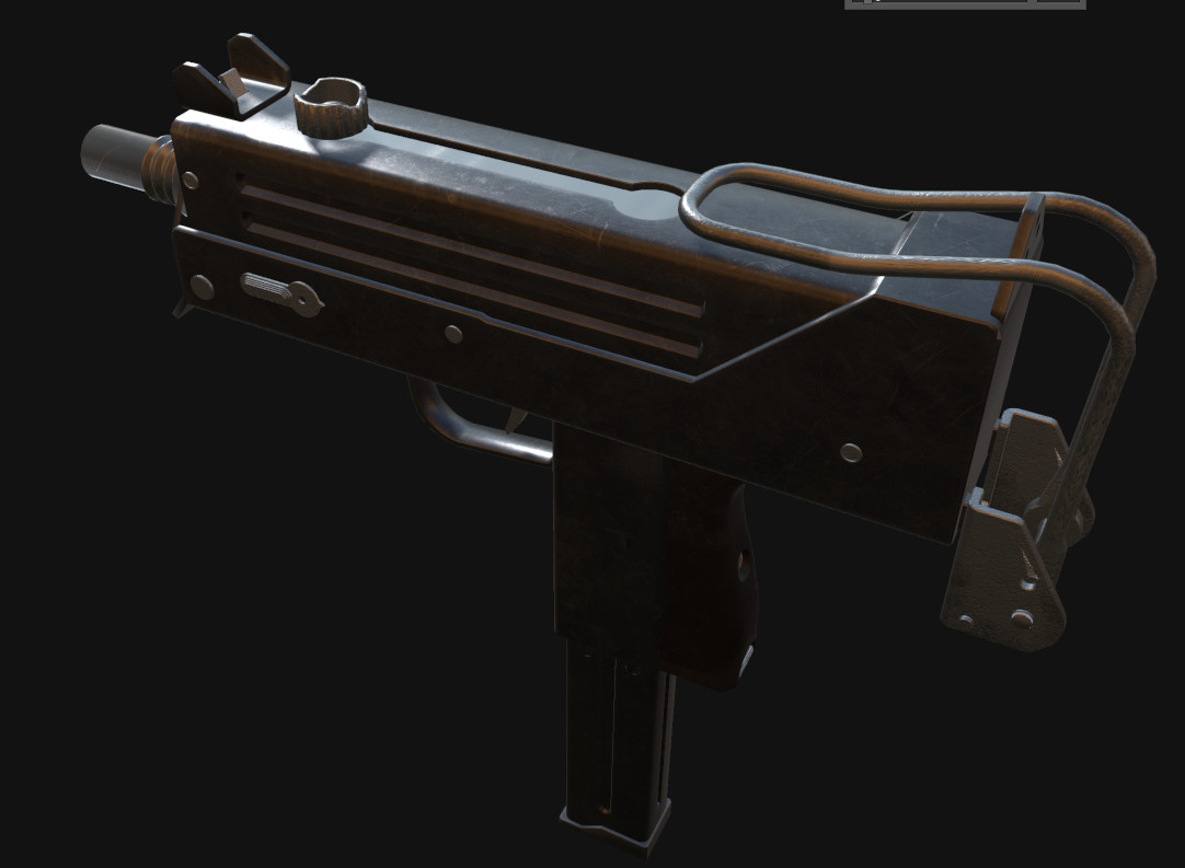 ArtStation - Textured a Mac10
