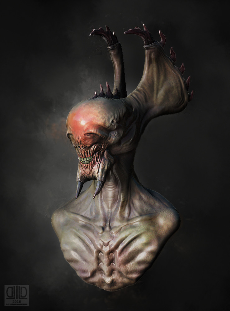 ArtStation - Bone Demon