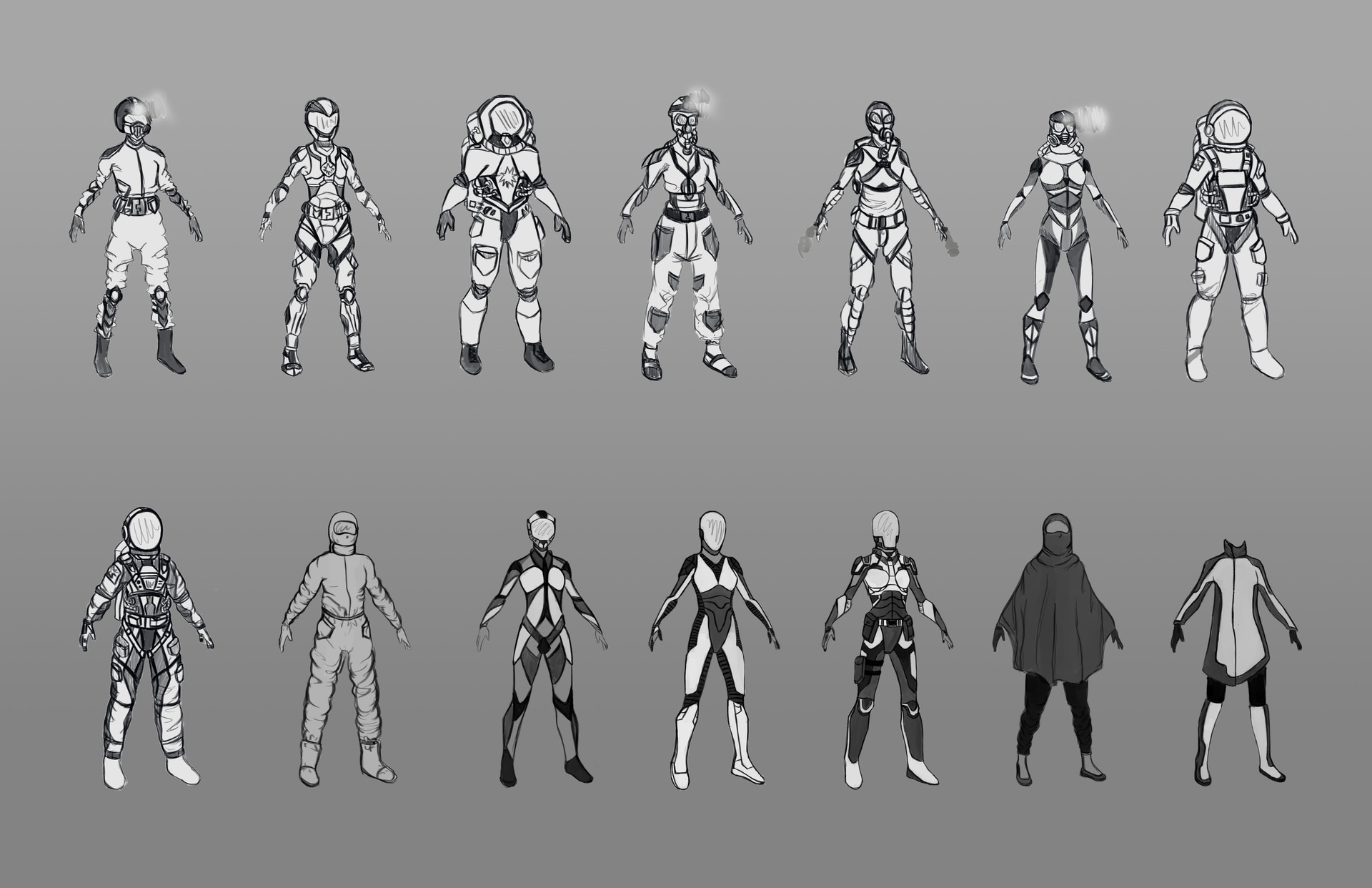 ArtStation - Space Suit Concepts