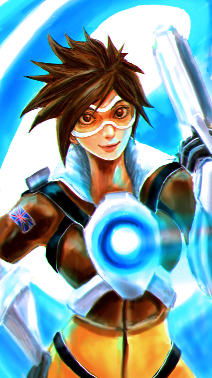 ArtStation - Tracer from Overwatch