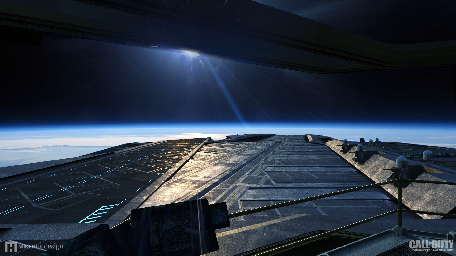 Mike Hill - Call of Duty Infinite Warfare - UNSA Retribution FTL Drive