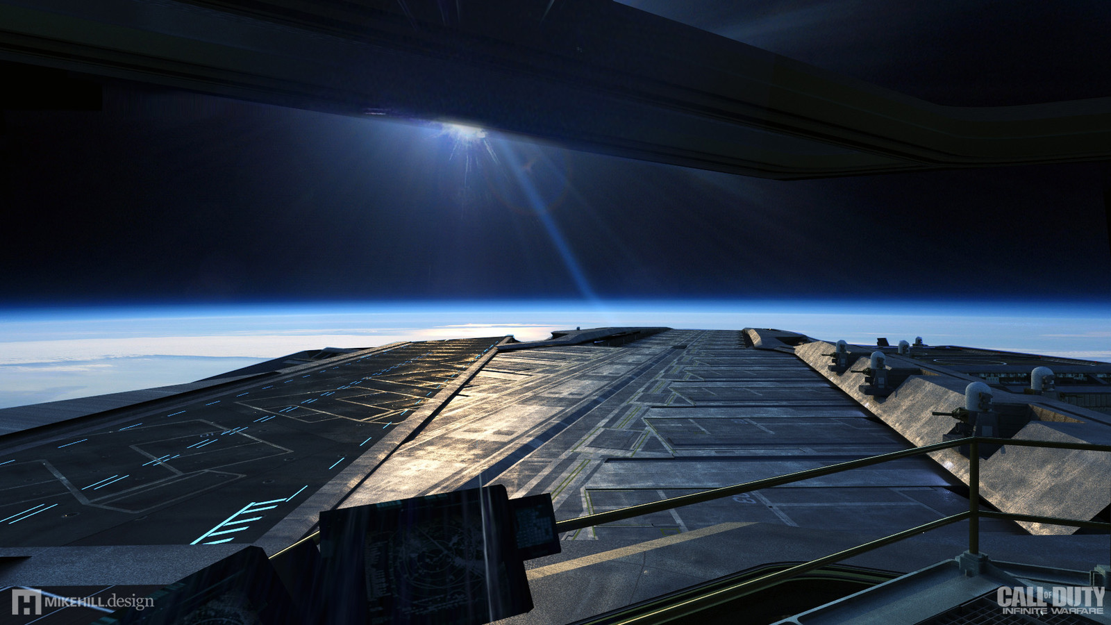 Mike Hill - Call of Duty Infinite Warfare - UNSA Retribution FTL Drive