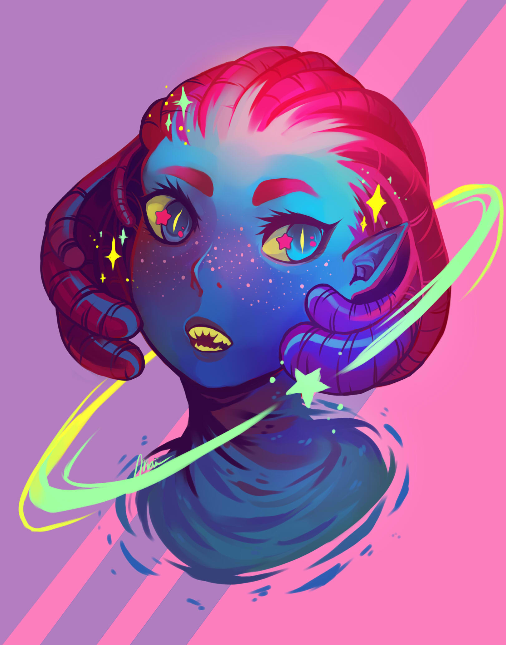 ArtStation - Galactic Beauty