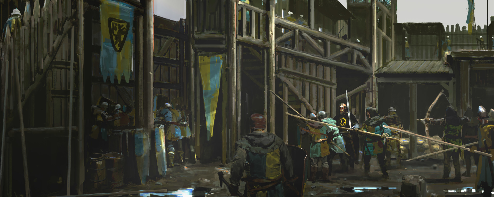 ArtStation - defend a fort