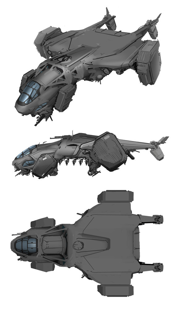 Hethe Srodawa - Titanfall 2 ship concepts