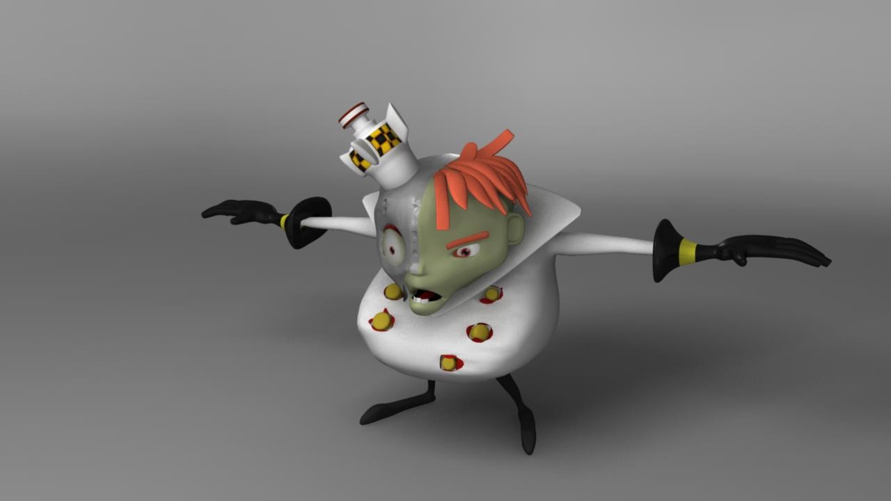 ArtStation - Dr. Gin Fanmade 3D model.