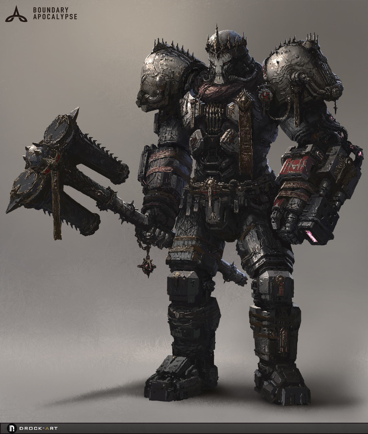 ArtStation - Throne Empire Knights of Deep Sea——BOUNDARY APOCALYPSE