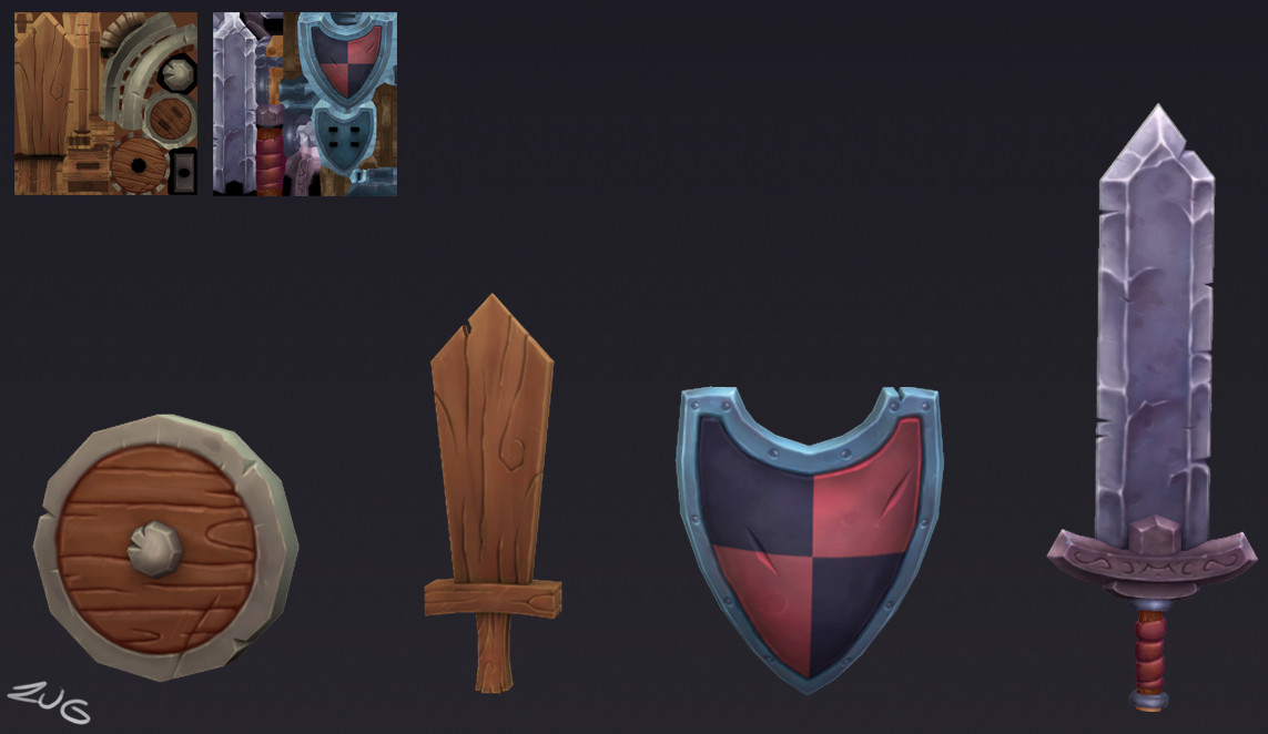 ZUGZUG Studio - Simple RPG Weapons [Hand-Painted]