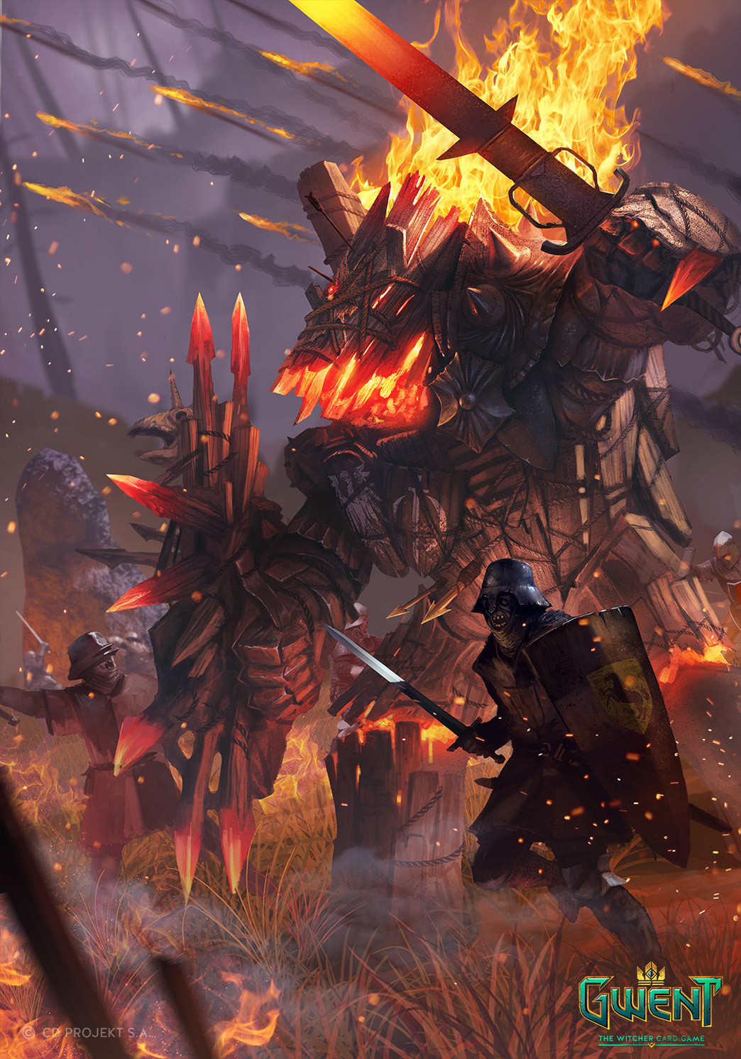 ArtStation - Draug - Gwent Card