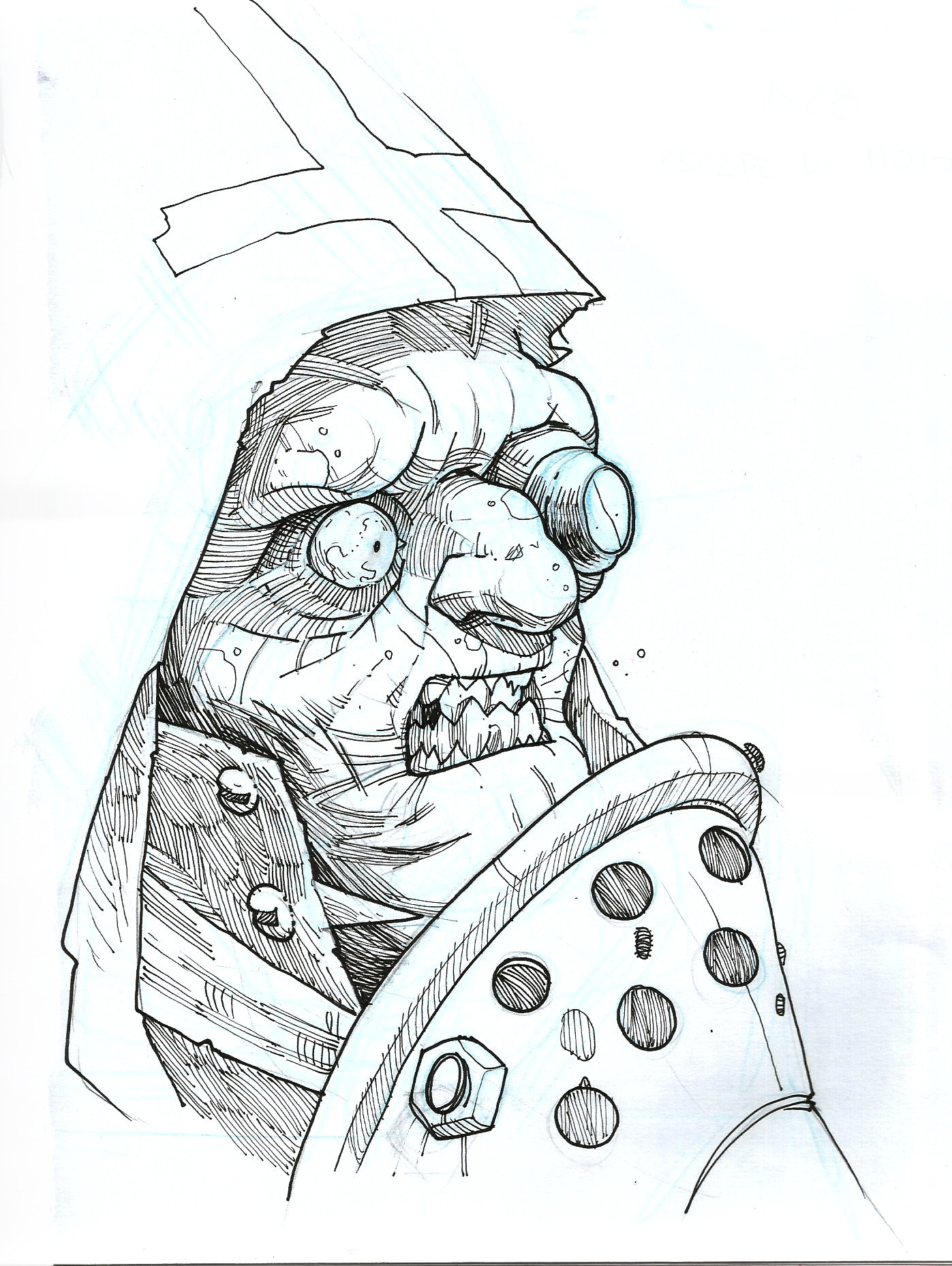 Emiliano Mariani - FALLEN A2P PROTOCOL - CONCEPT ART- CHARACTERS