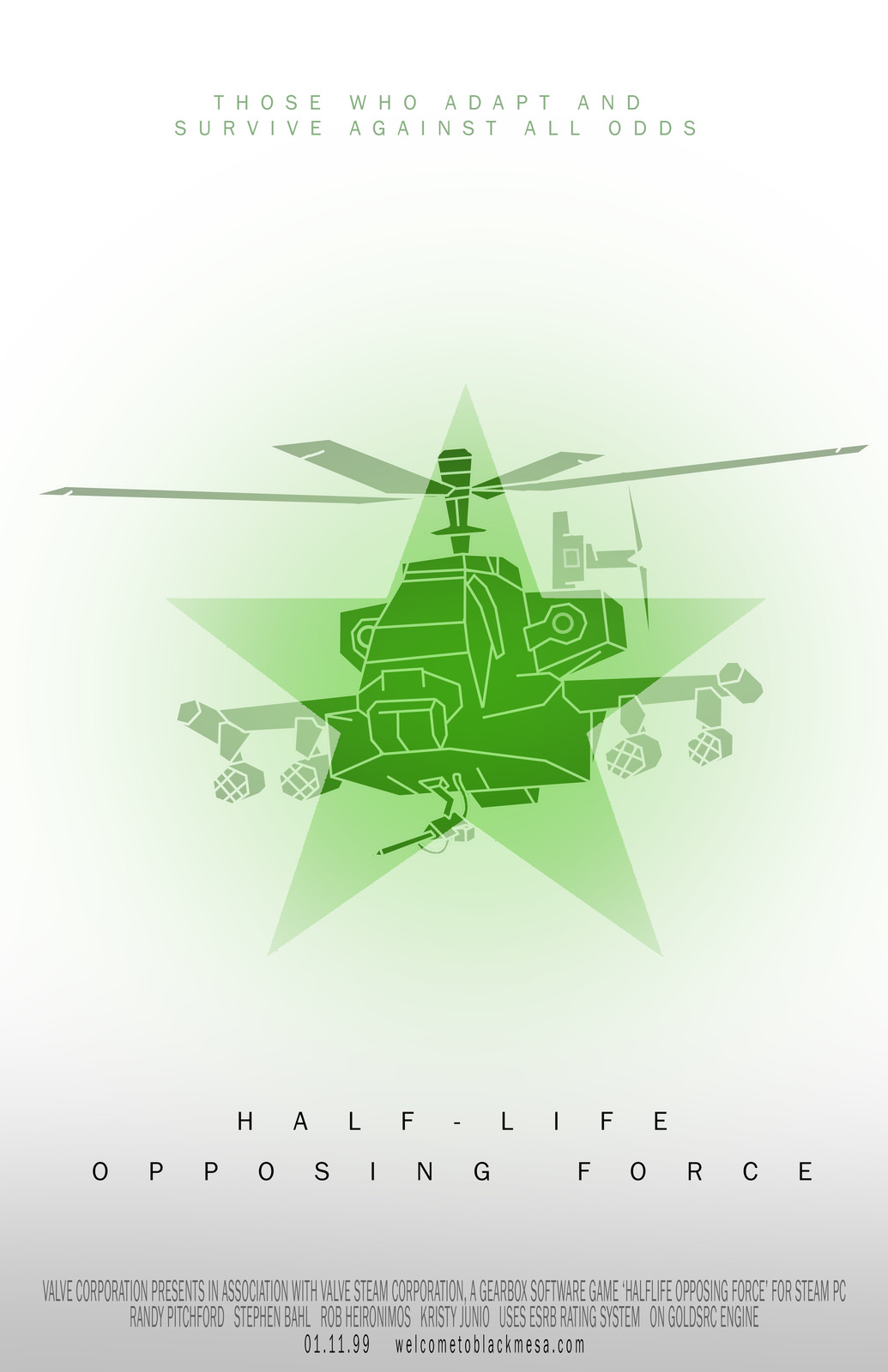 Nick Burns - Half-Life Film Poster Series