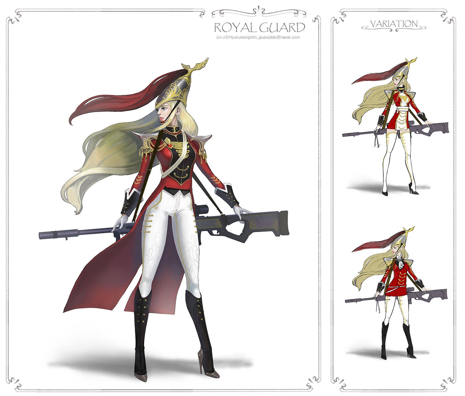 ArtStation - royal guard