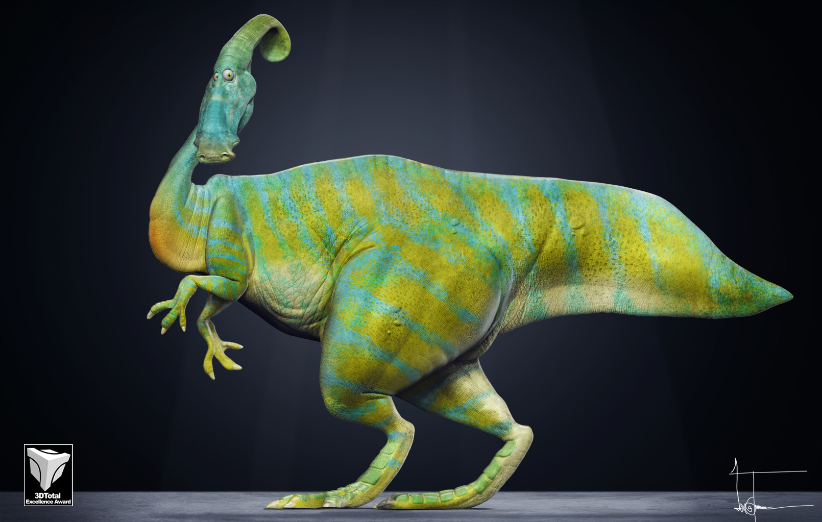 ArtStation - parasaurolophus