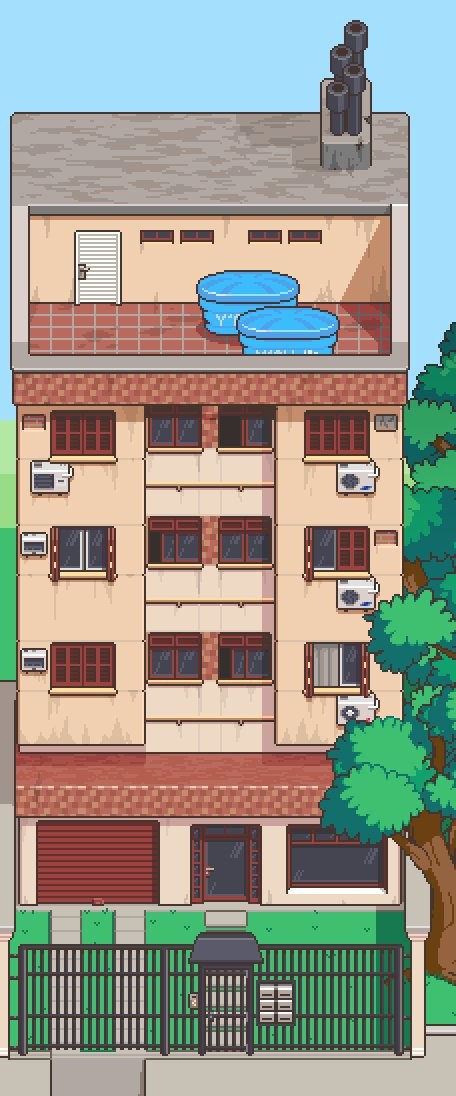 ArtStation - Pixelart Building 02