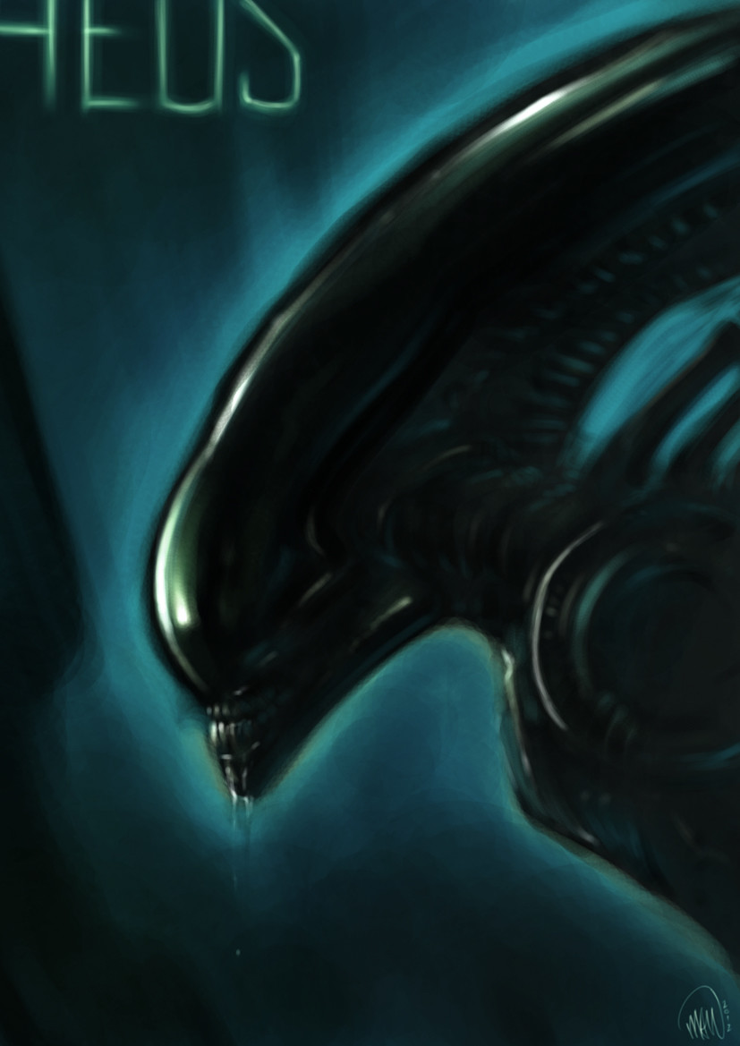 ArtStation - Alien fan art