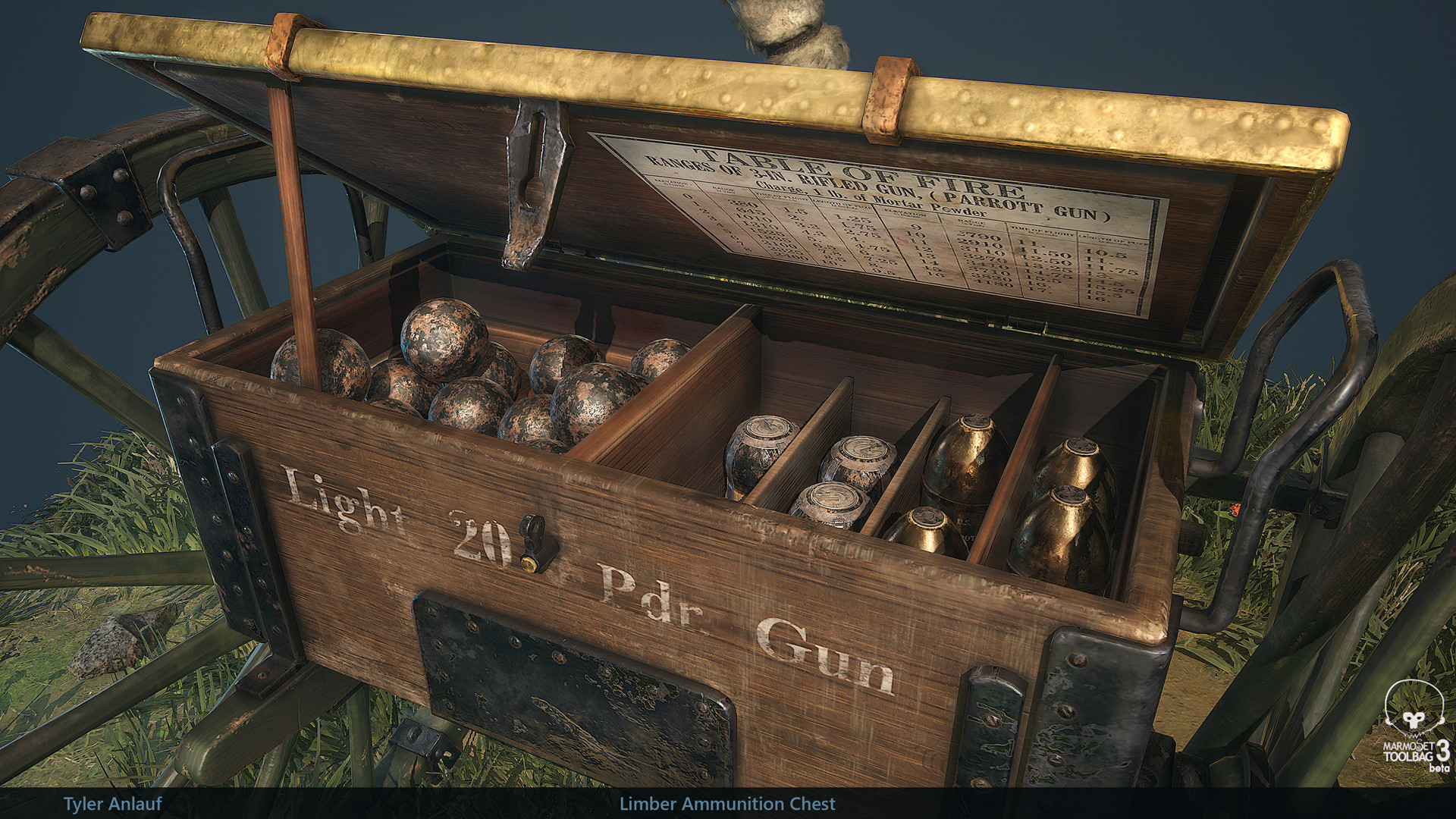 Tyler Anlauf | Environment Artist - Limber Ammunition Chest