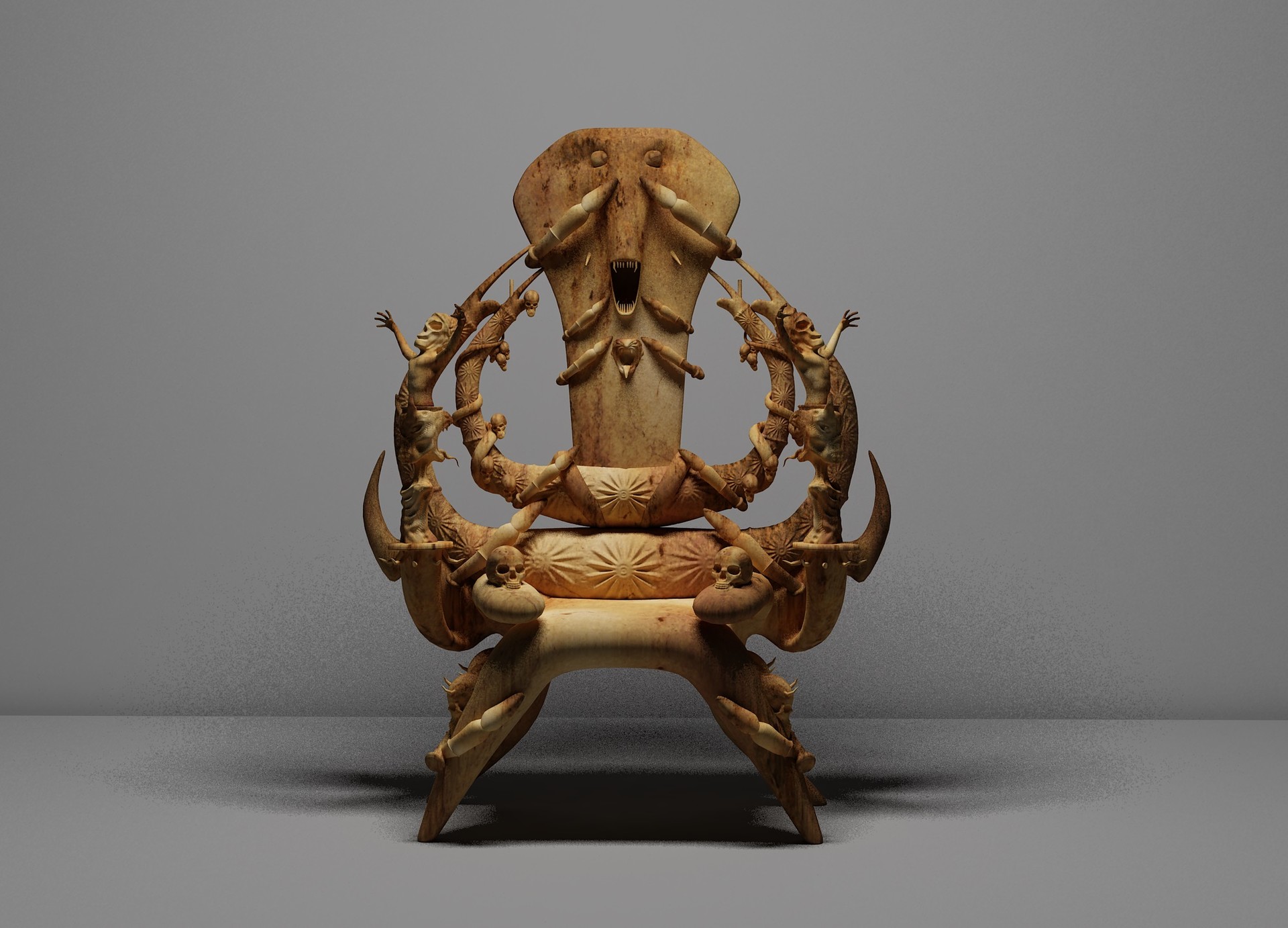 ArtStation - The Demon Thrown