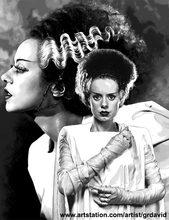 Portráid Bride Frankenstein Bride Of Frankenstein IMDb