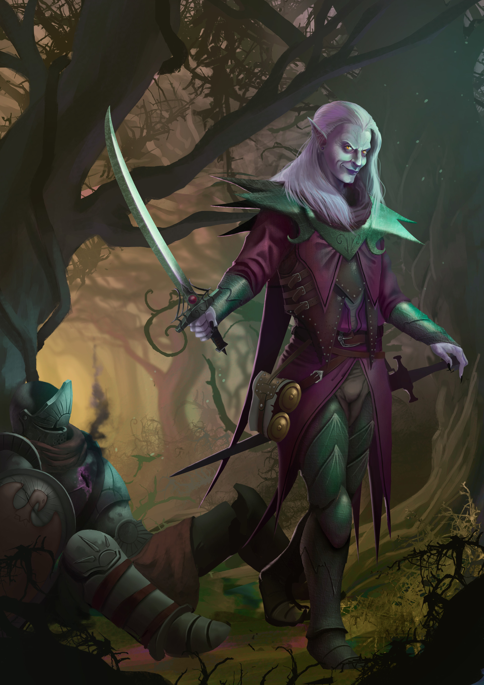 ArtStation - dark elf