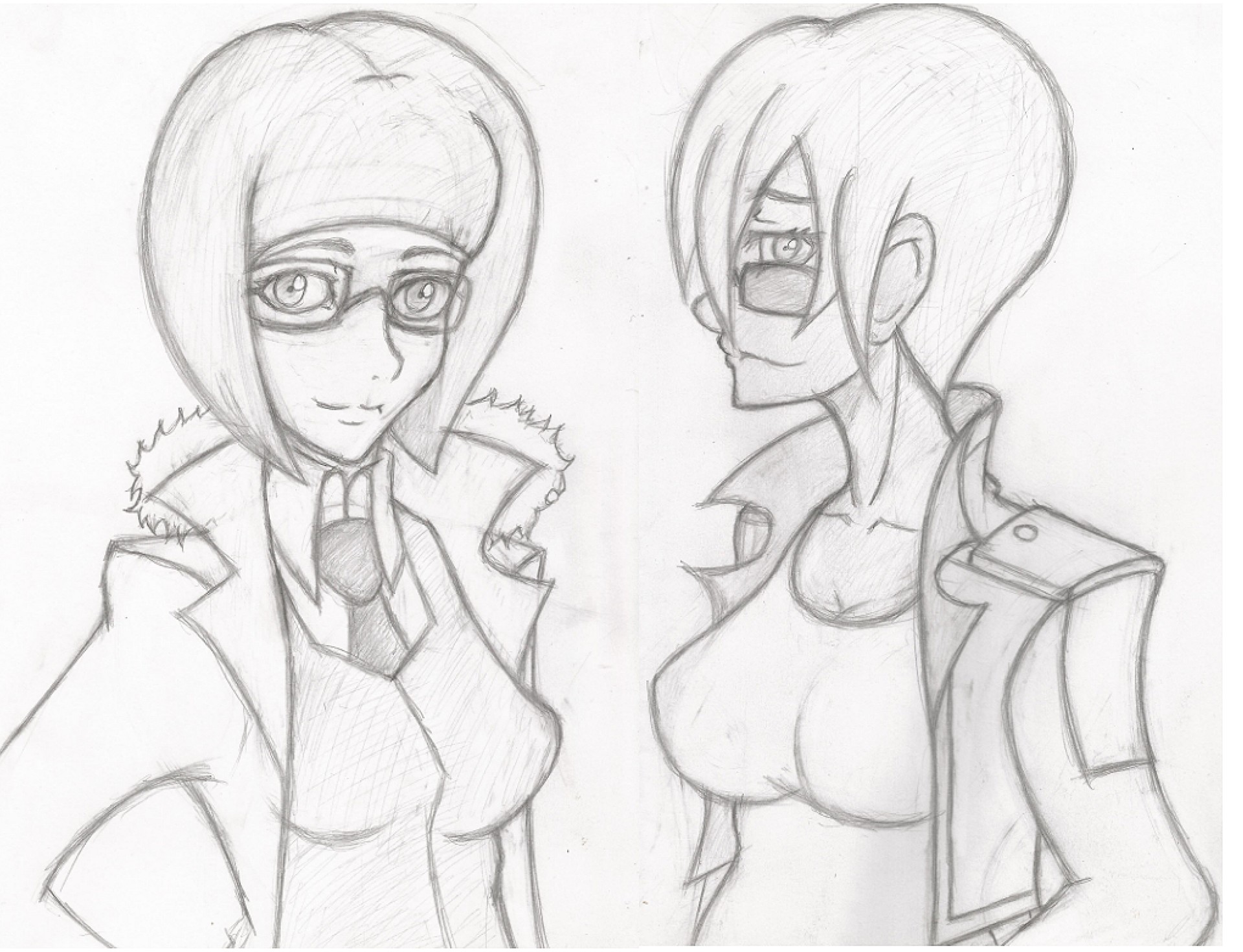 ArtStation - Prof, Maria and Arianna