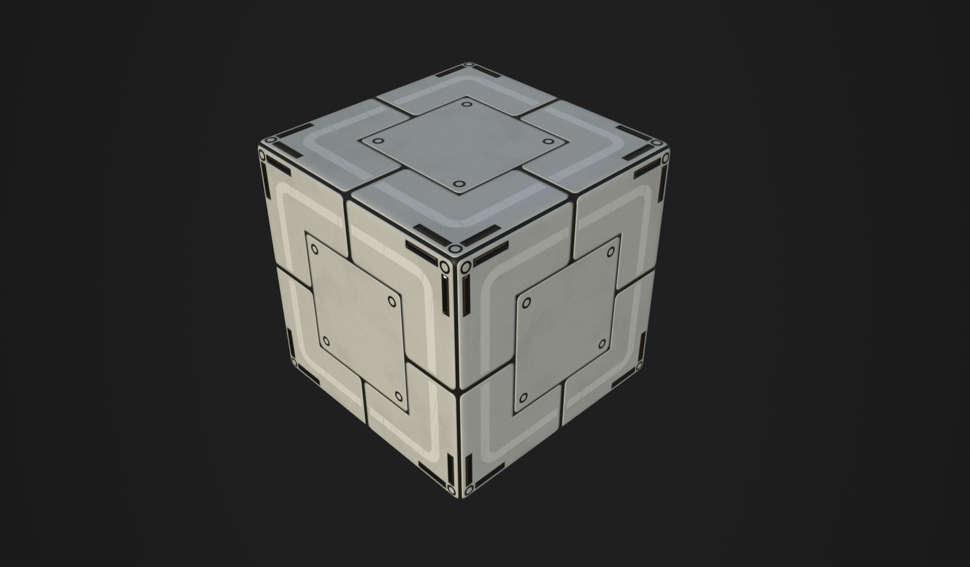 Sci Fi Crate Texture