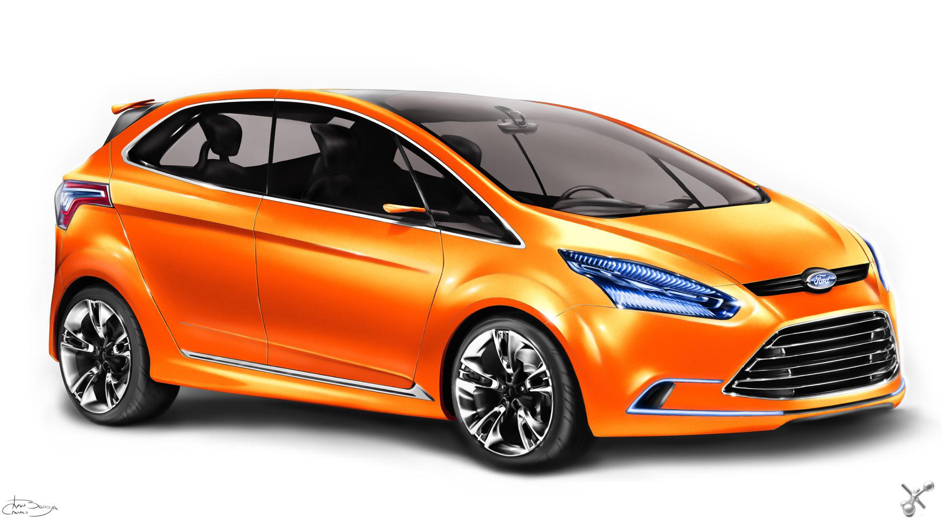 ArtStation - Ford Prototype in Photoshop