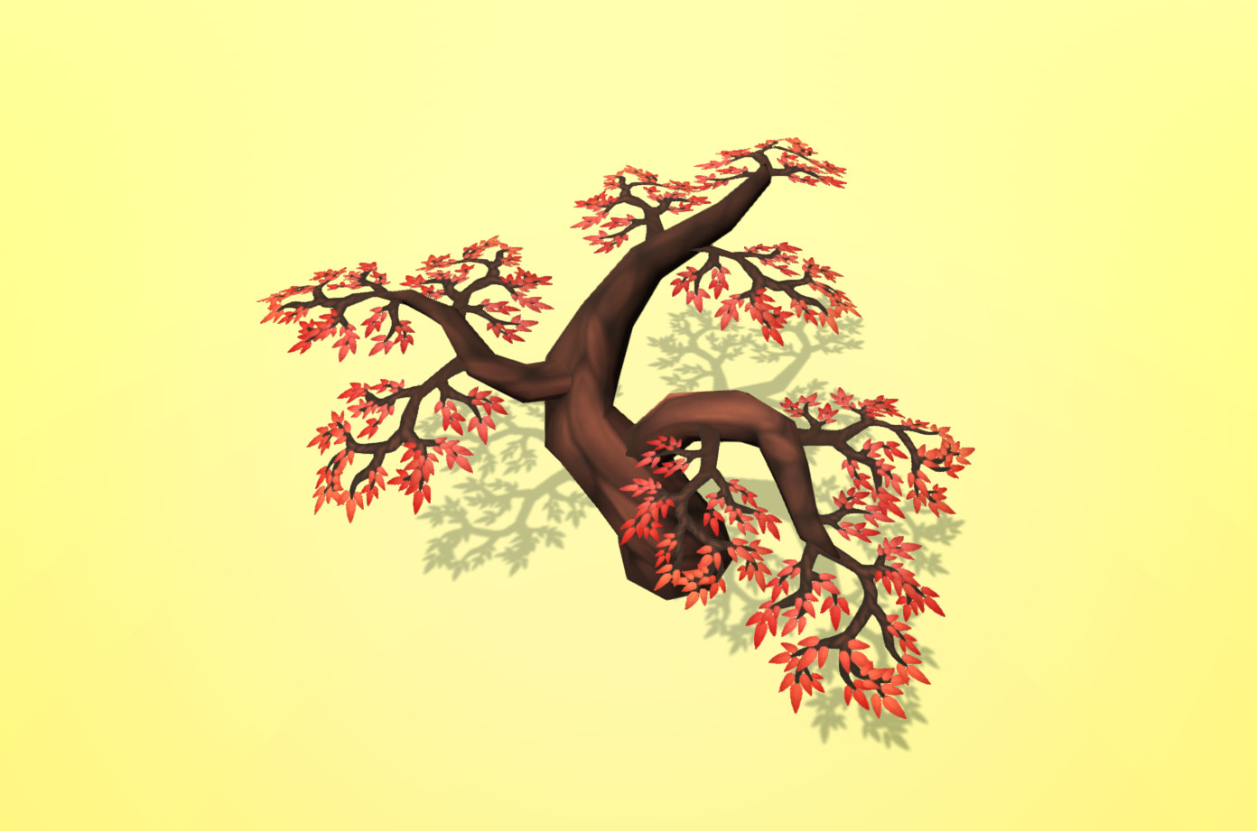 ArtStation - Red Tree